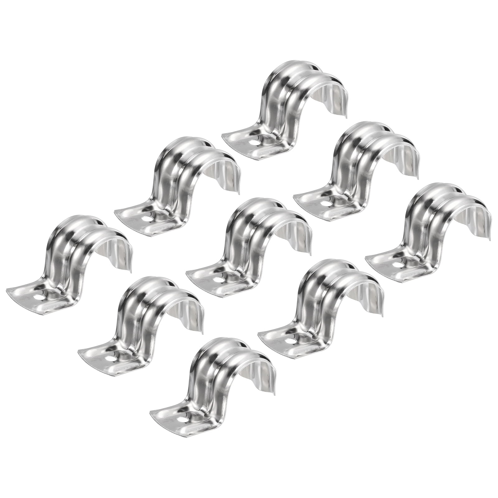 Uxcell 25Pack 13/16 Inch Rigid Pipe Straps One Hole Straps Stainless ...
