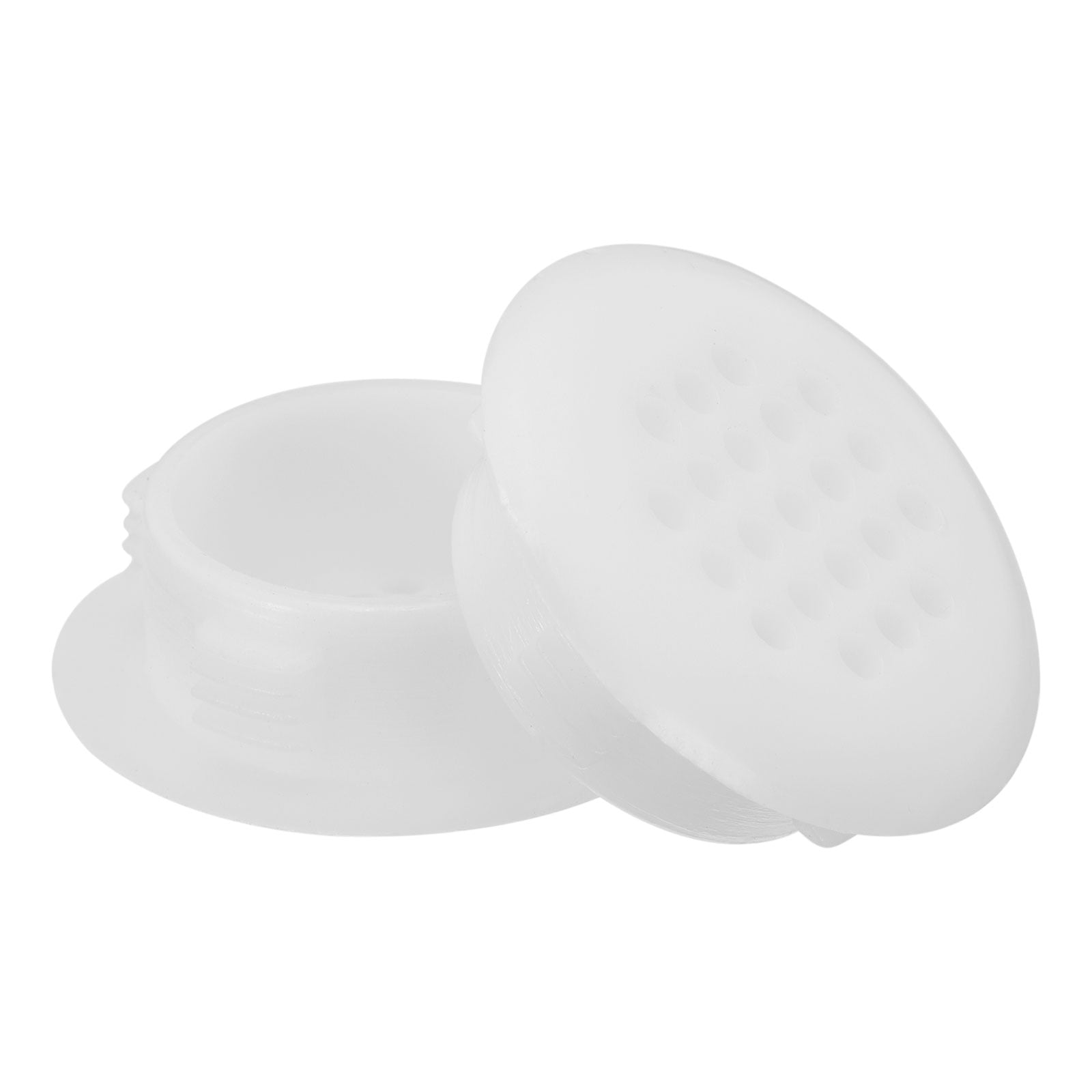 Uxcell 25mm(1") Circular Soffit Vent, 12 Pack Plastic Round Mesh Hole ...