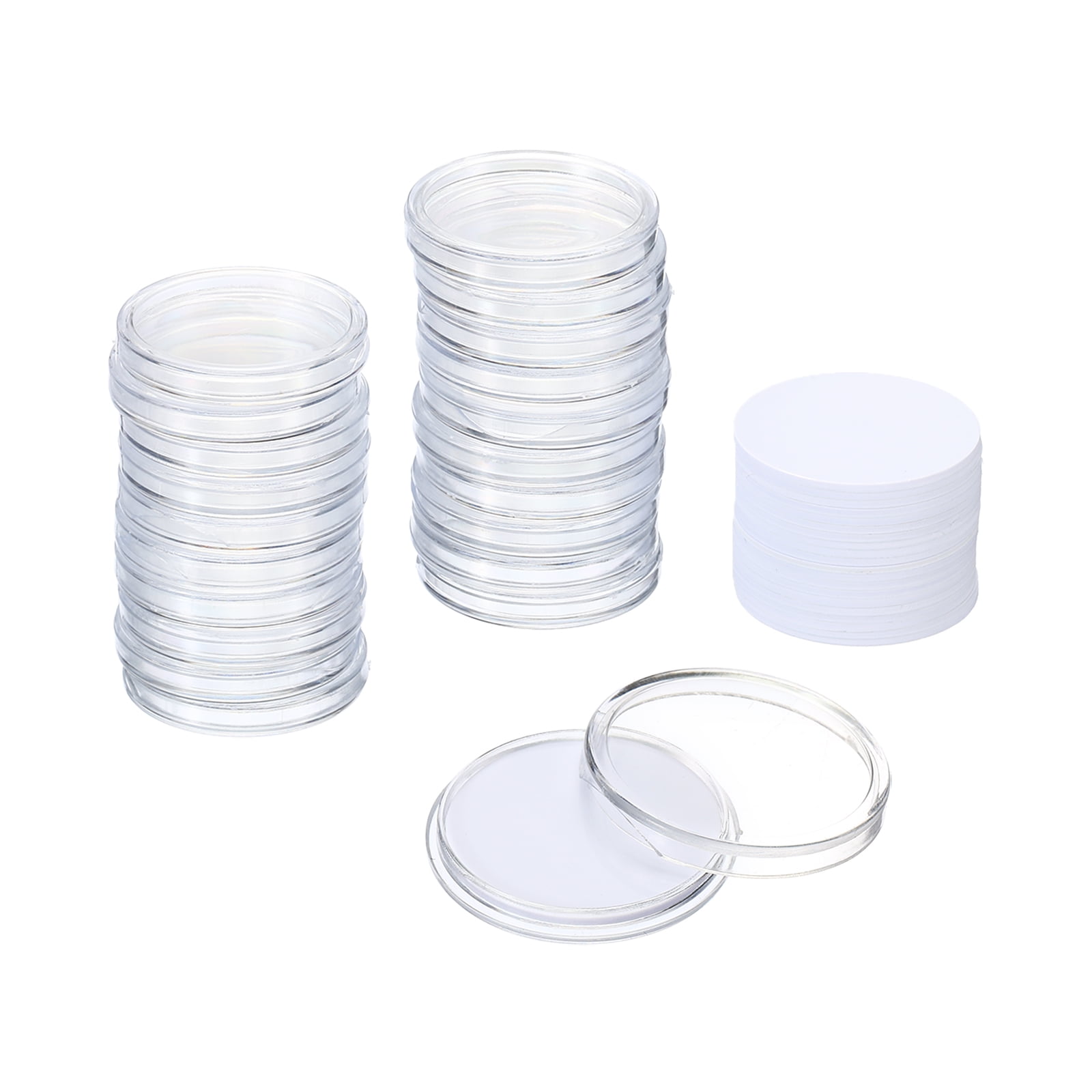 Uxcell 25mm/1" Dia NFC Tags with Box NTAG215 504 Bytes Blank Coin Tag ...