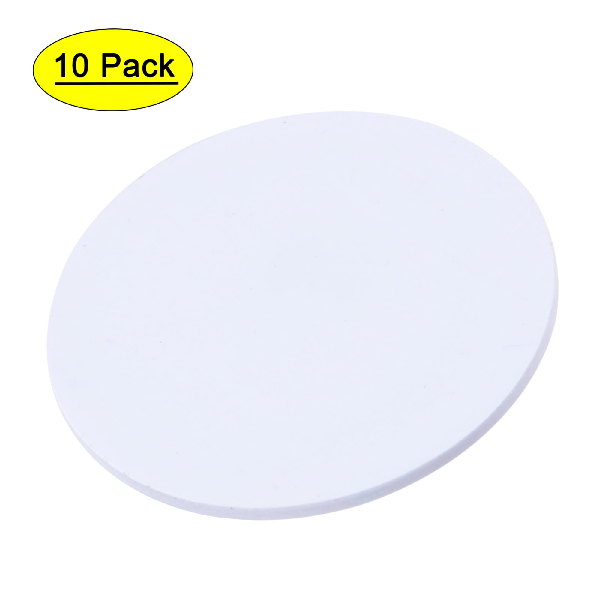 Uxcell 25mm 13.56MHz Read Only Round Coin RFID Blank IC Card White 10 ...
