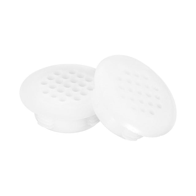 Uxcell 25mm Circular Soffit Vent, 40pcs Plastic Air Vents Round Mesh ...