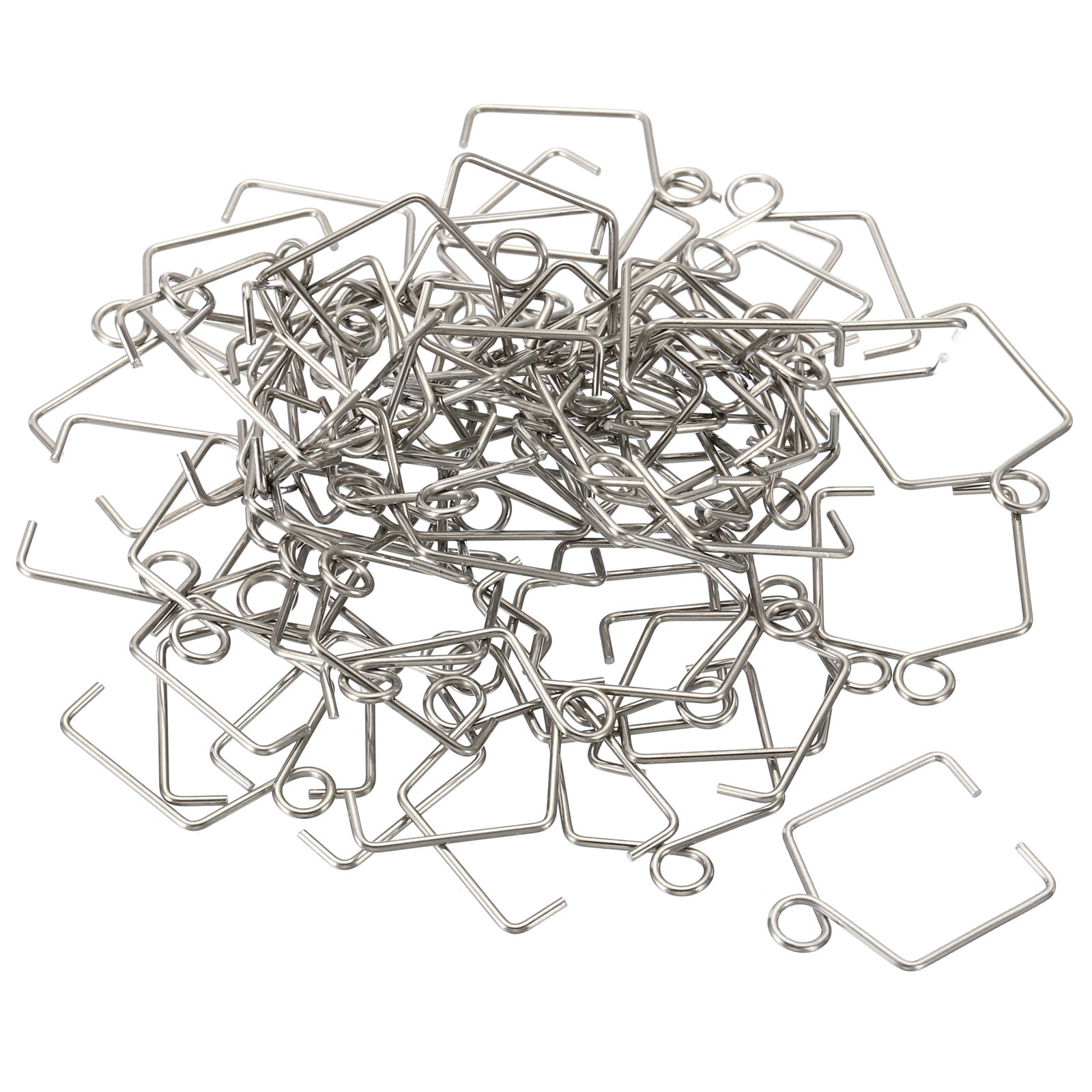 Uxcell 25mm L x 20mm W Chandelier Connector Clip Stainless Steel Buckle ...