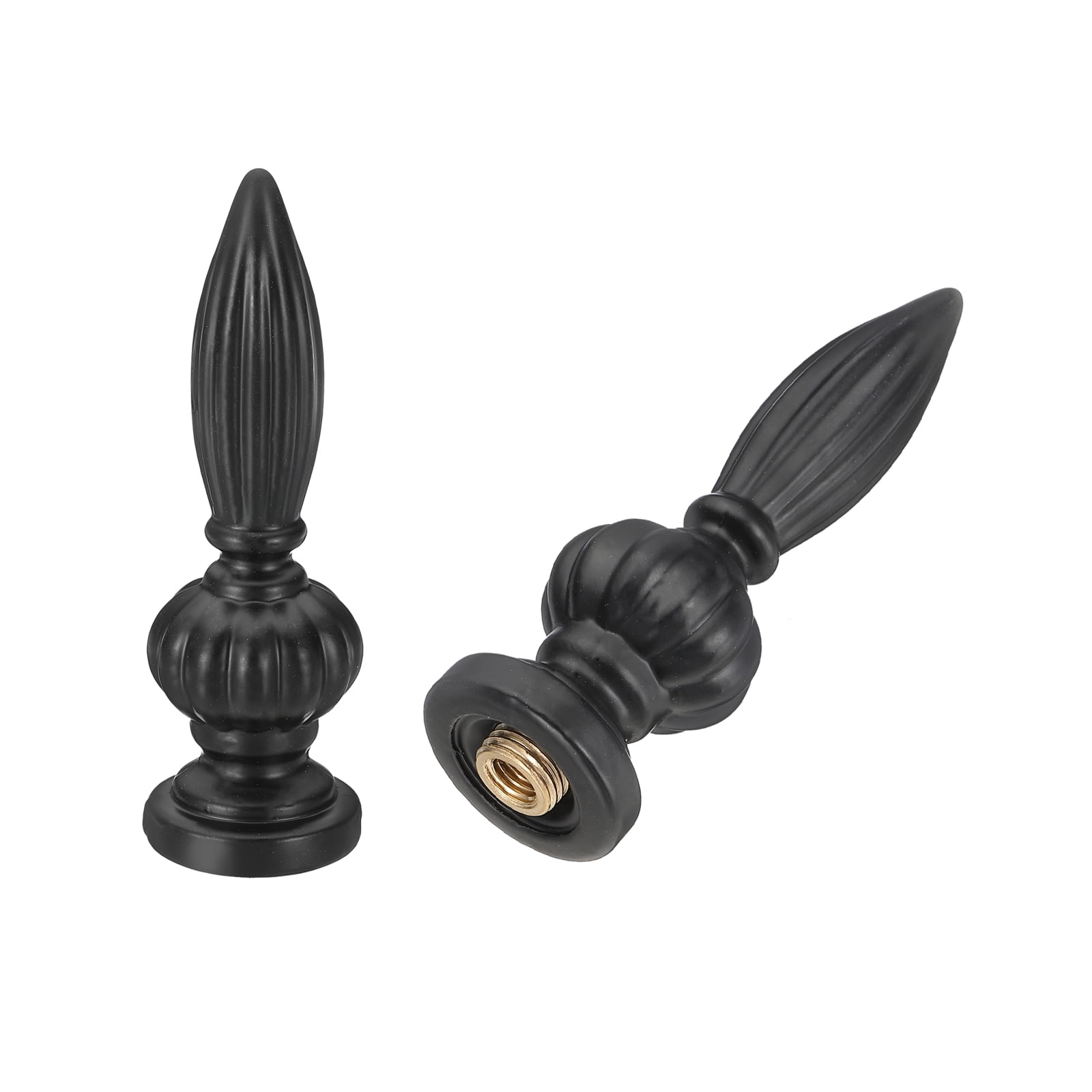 Uxcell 25mm Lamp Shade Finial, 2 Pcs Lamp Finials Caps Knob M10x1mm ...