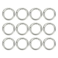 Uxcell 20mm Metal Spring O Rings Zinc Alloy Snap Clip Round Trigger ...