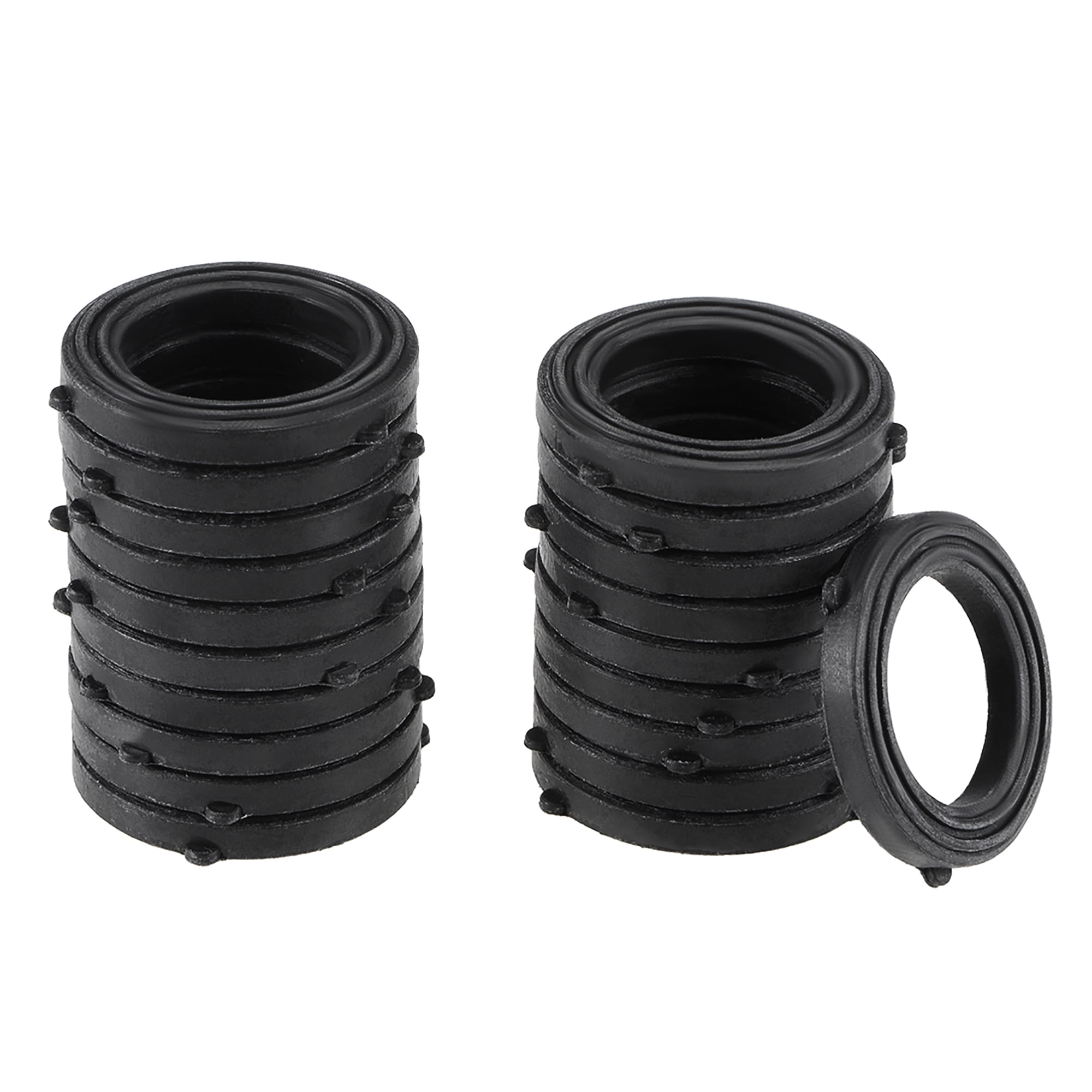Uxcell 25mm OD 16mm ID 3.5mm Thick Nitrile Rubber Flat Washers with ...