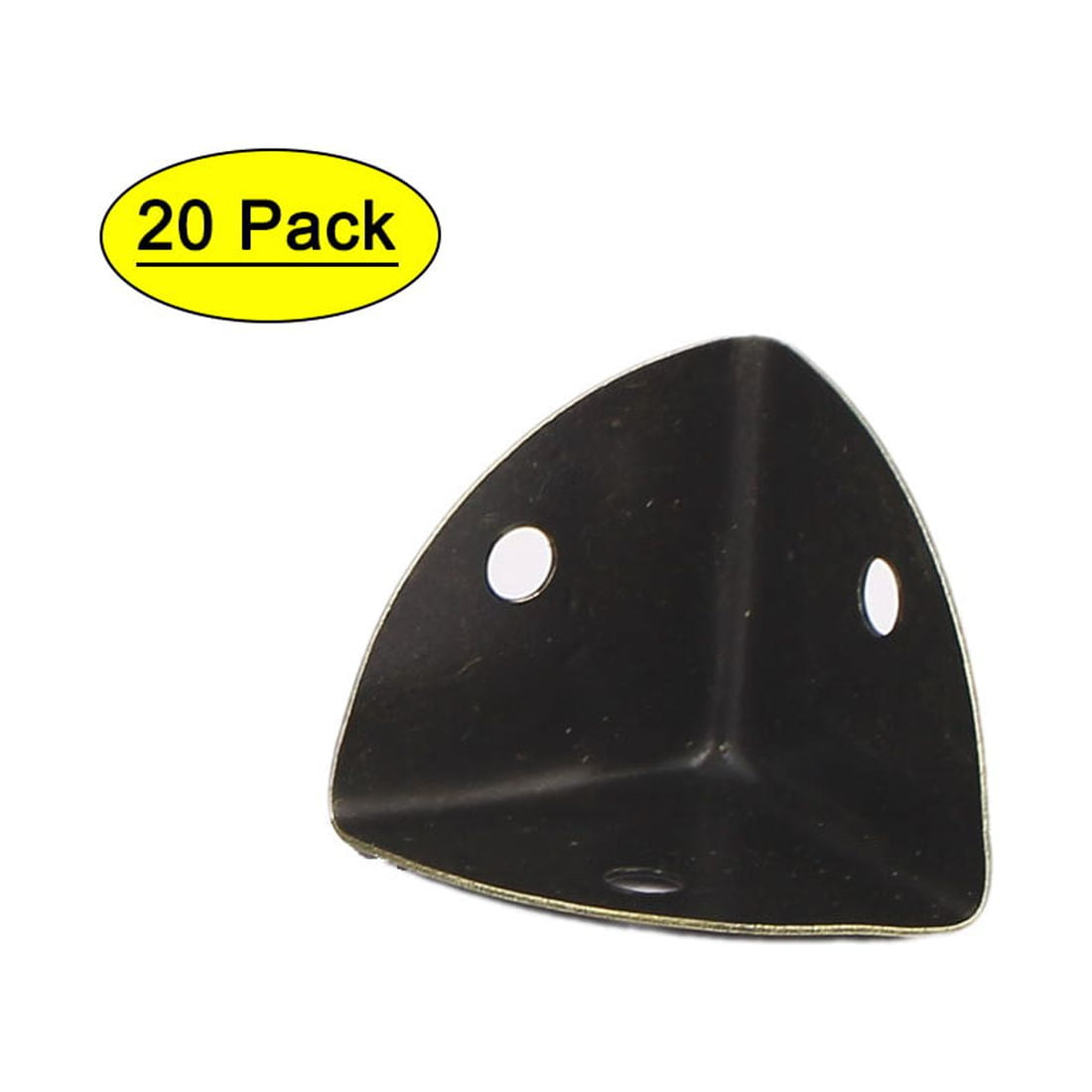 Uxcell 25mm x 25mm Corner Protector Guard for Furniture Chest Gift Box ...