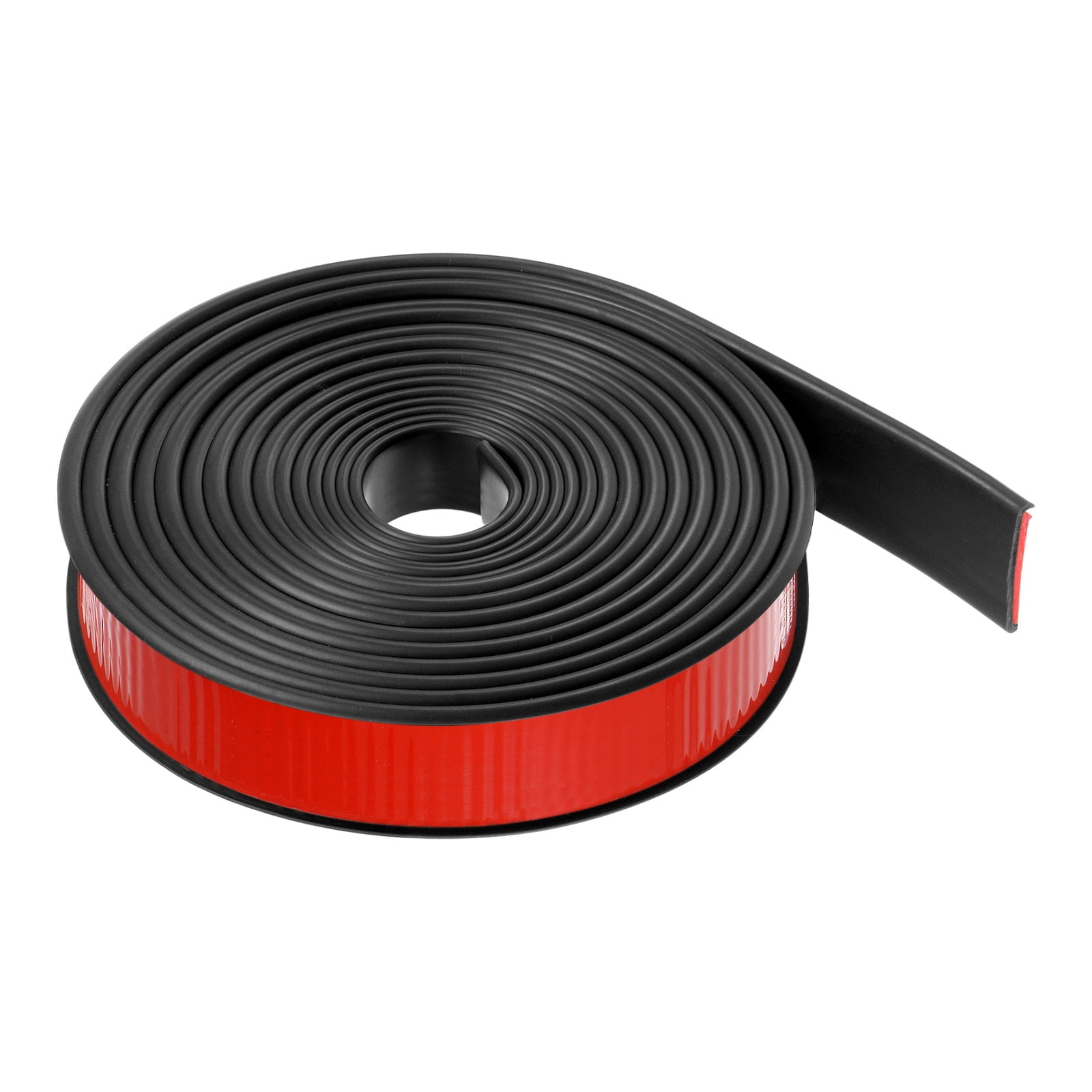 Uxcell 25mm x 5000mm Flexible TPE Self Adhesive U-Shape Veneer Edging ...