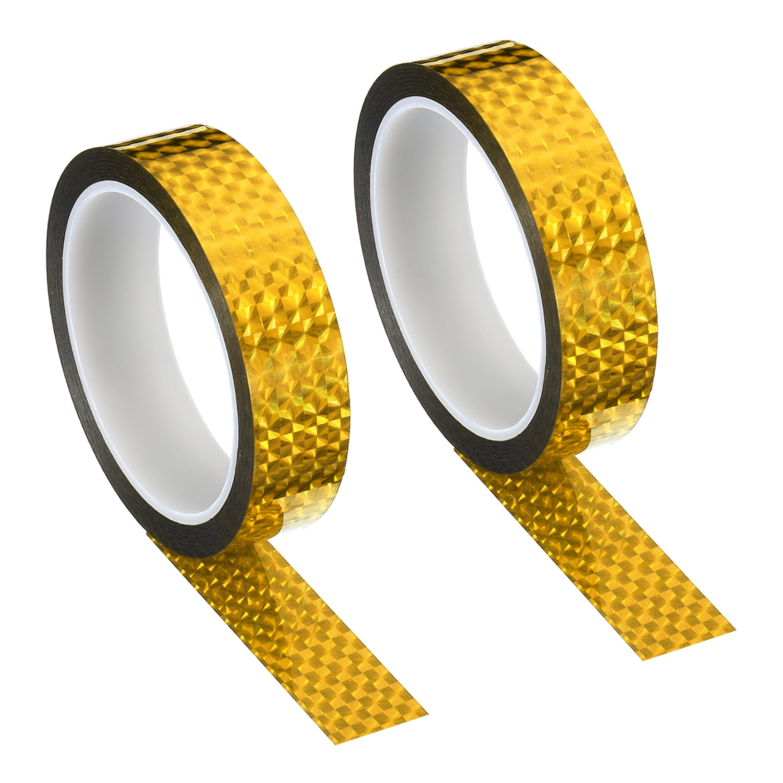 Uxcell 25mmx50m Prism Tape Holographic Reflective Self Adhesive Decor ...