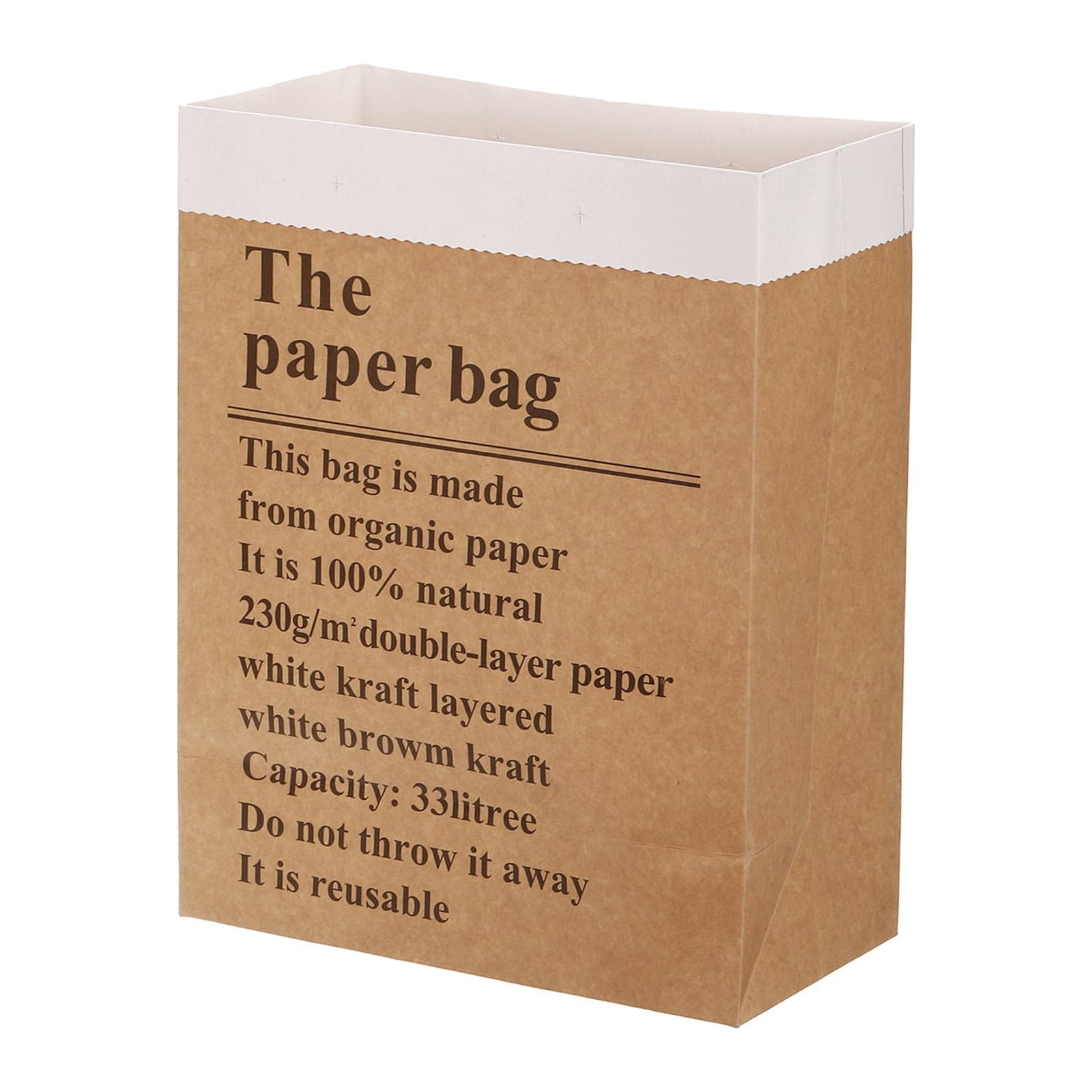 Uxcell 25x13x32cm Paper Bag without Handle, Flower Bouquet Packaging ...