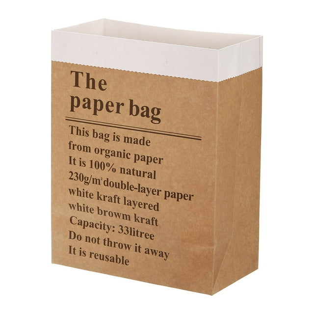 Uxcell 25x13x32cm Paper Bag without Handle, Flower Bouquet Packaging ...