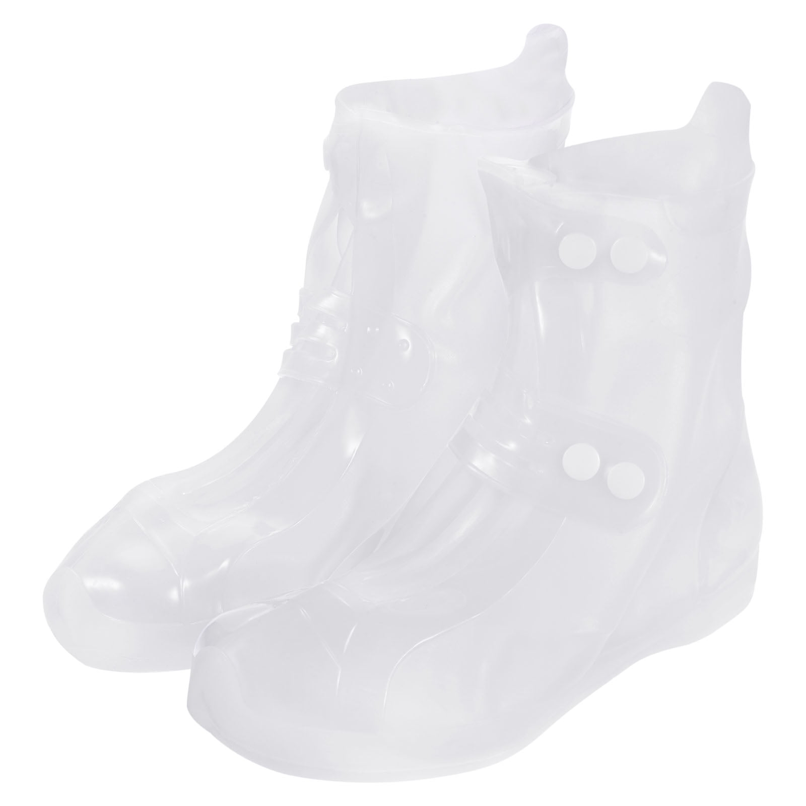 Uxcell 25x20.5cm Silicone Reusable Foldable Overshoes Rain Galoshes ...