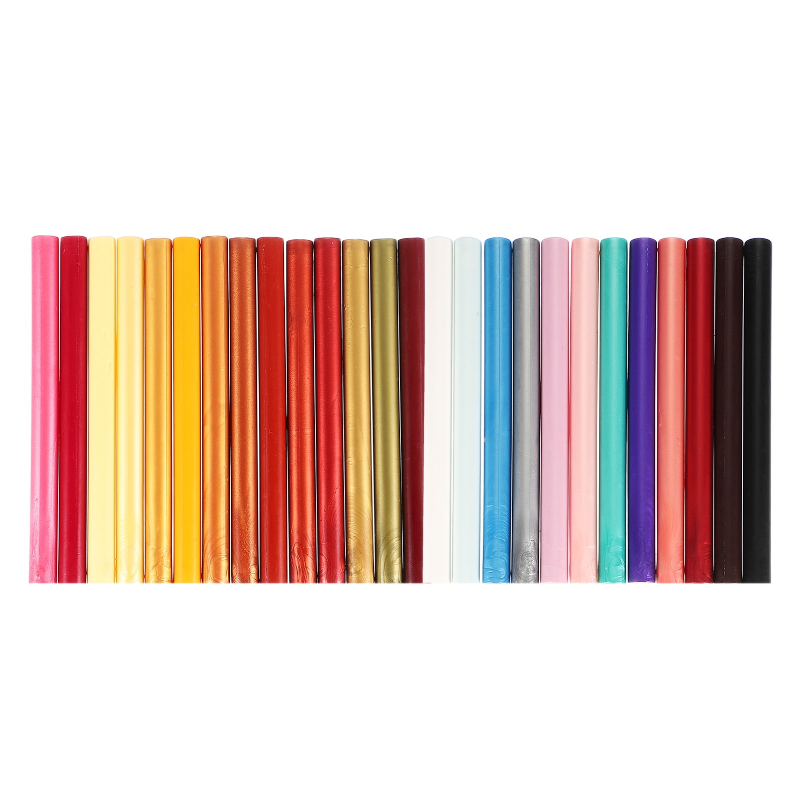 Uxcell 26 Colors Wax Seal Sticks, 26 Pack Sealing Wax Sticks Glue Gun ...