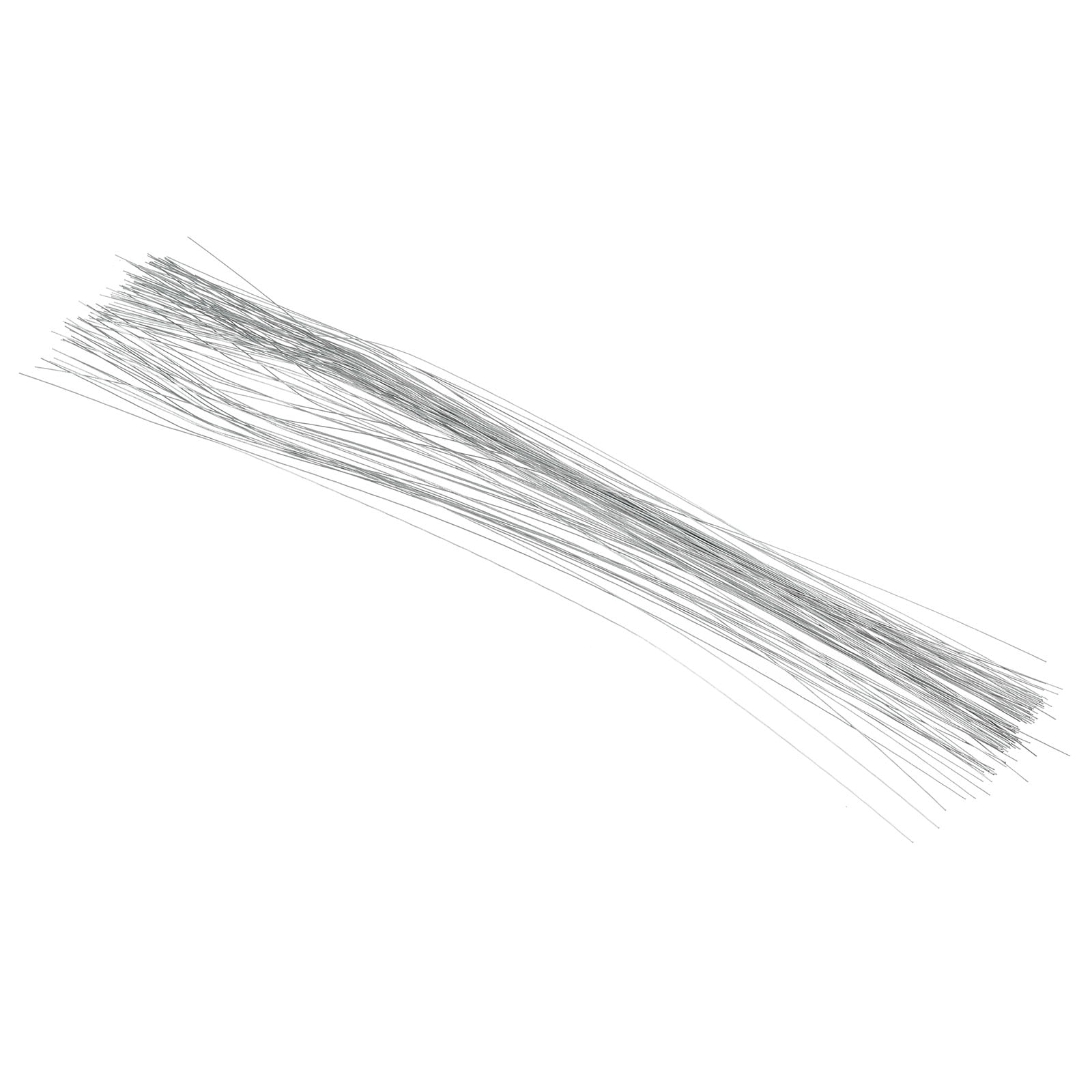 Uxcell 26 Gauge 14" Floral Stem Wire, 200 Pcs Paper Wrapped Iron Flower ...