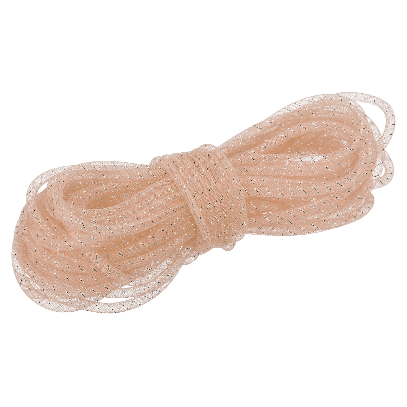 Uxcell 26 Yards Mesh Tube 3/8 Inch Decor Tubing Flex for Wreath,DIY ...