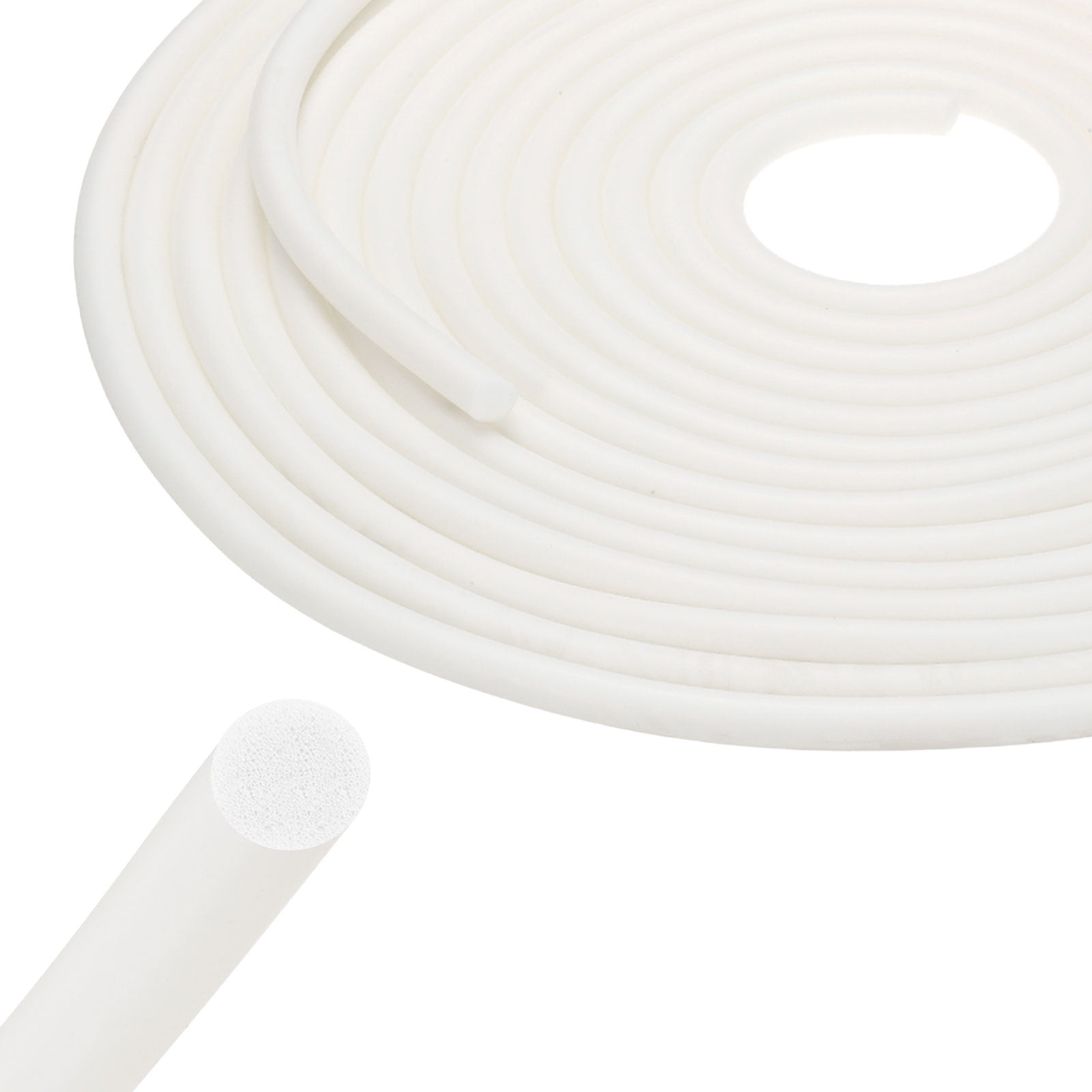 Uxcell 26Ft Backer Rod, 0.39 Inch Thick Silicone Rubber Foam Caulk ...