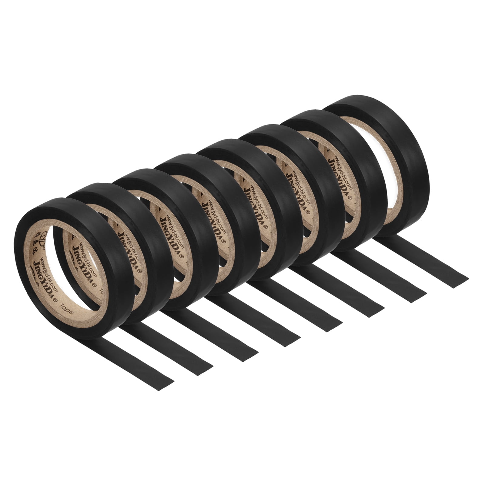 Uxcell 26Ft Tennis Racket Badminton Racquet Grip Finishing Tapes, Black ...