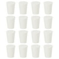 Uxcell 26Pack Solid Rubber Stoppers, White 00# Tapered Lab Plugs Lab ...