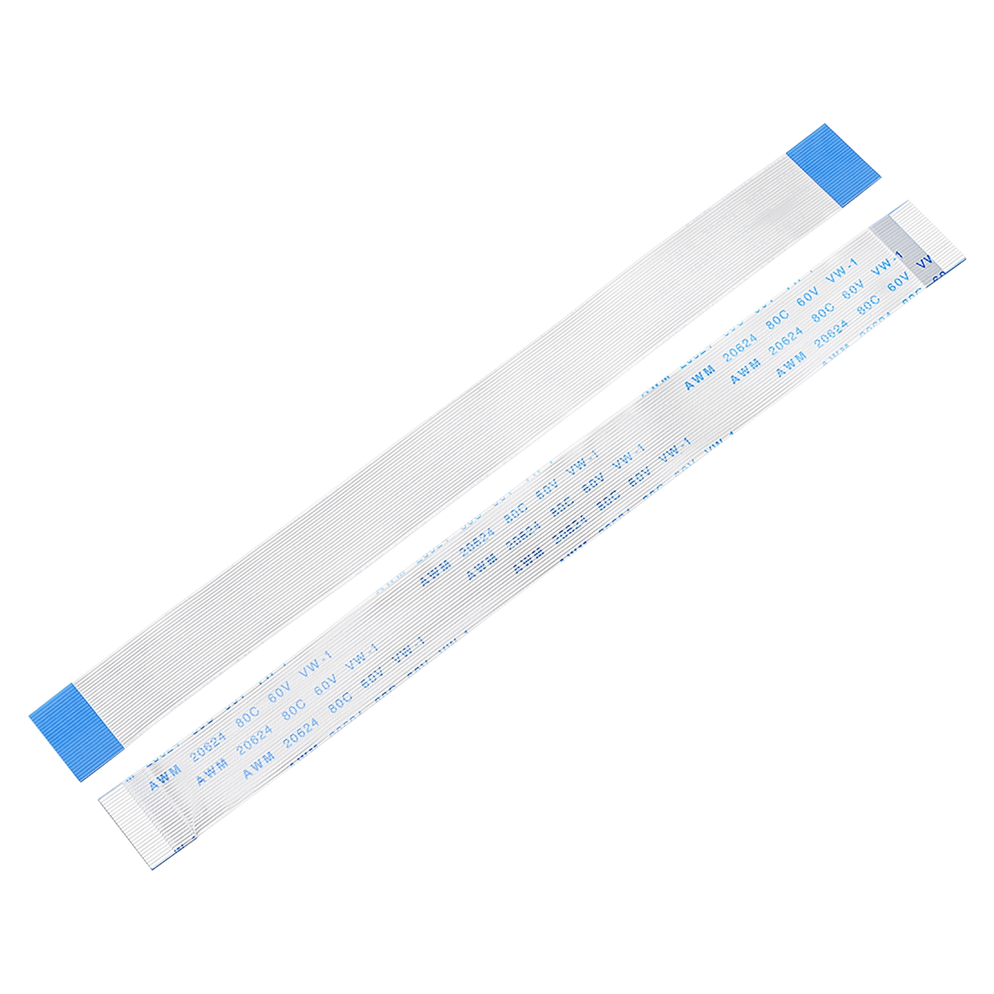 Uxcell 26Pins A Type FFC Flexible Flat Cable Ribbon White 20Pcs ...