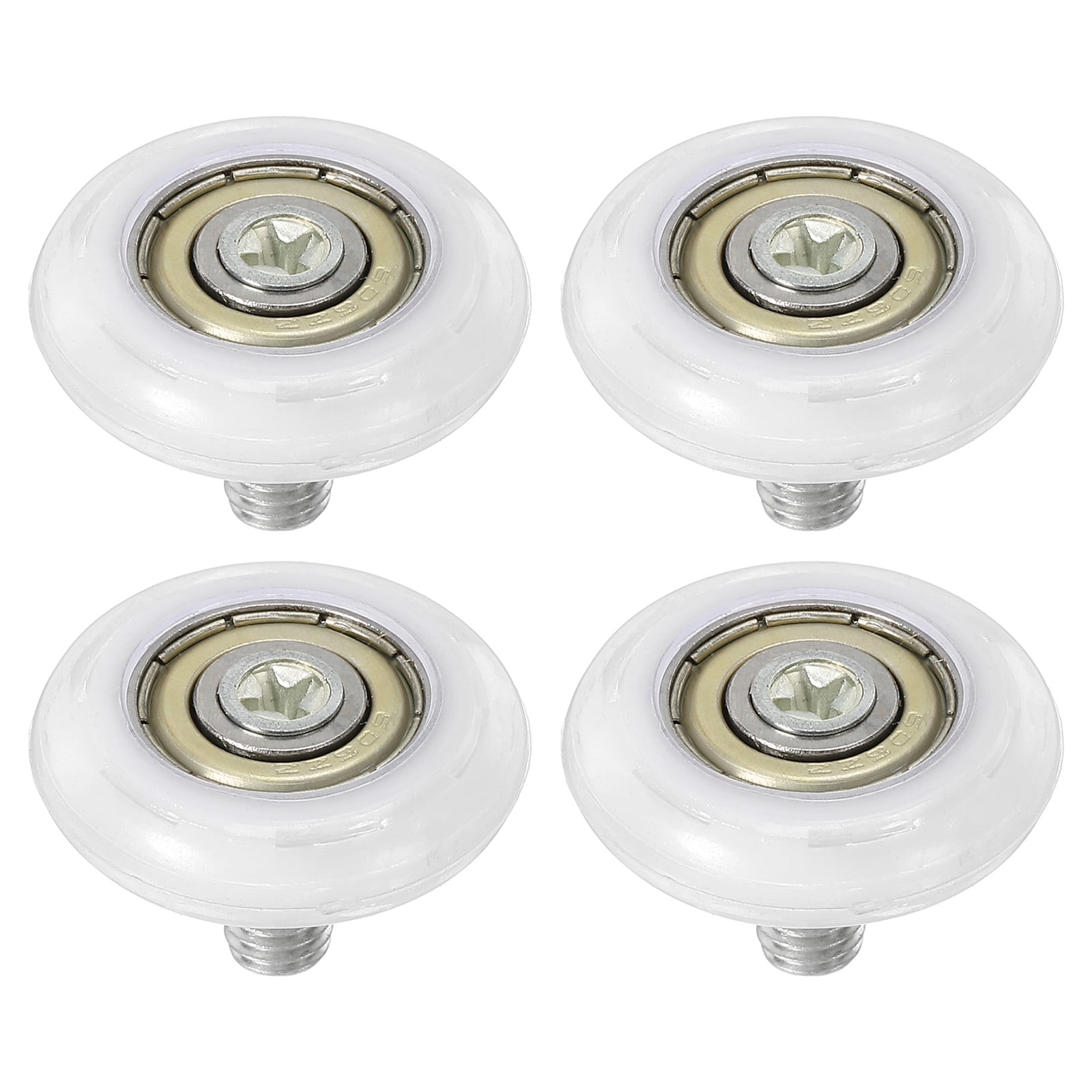 Uxcell 26mm Drawer Rollers, 4 Pack Drawer Pulley Bearing Small Pulley ...