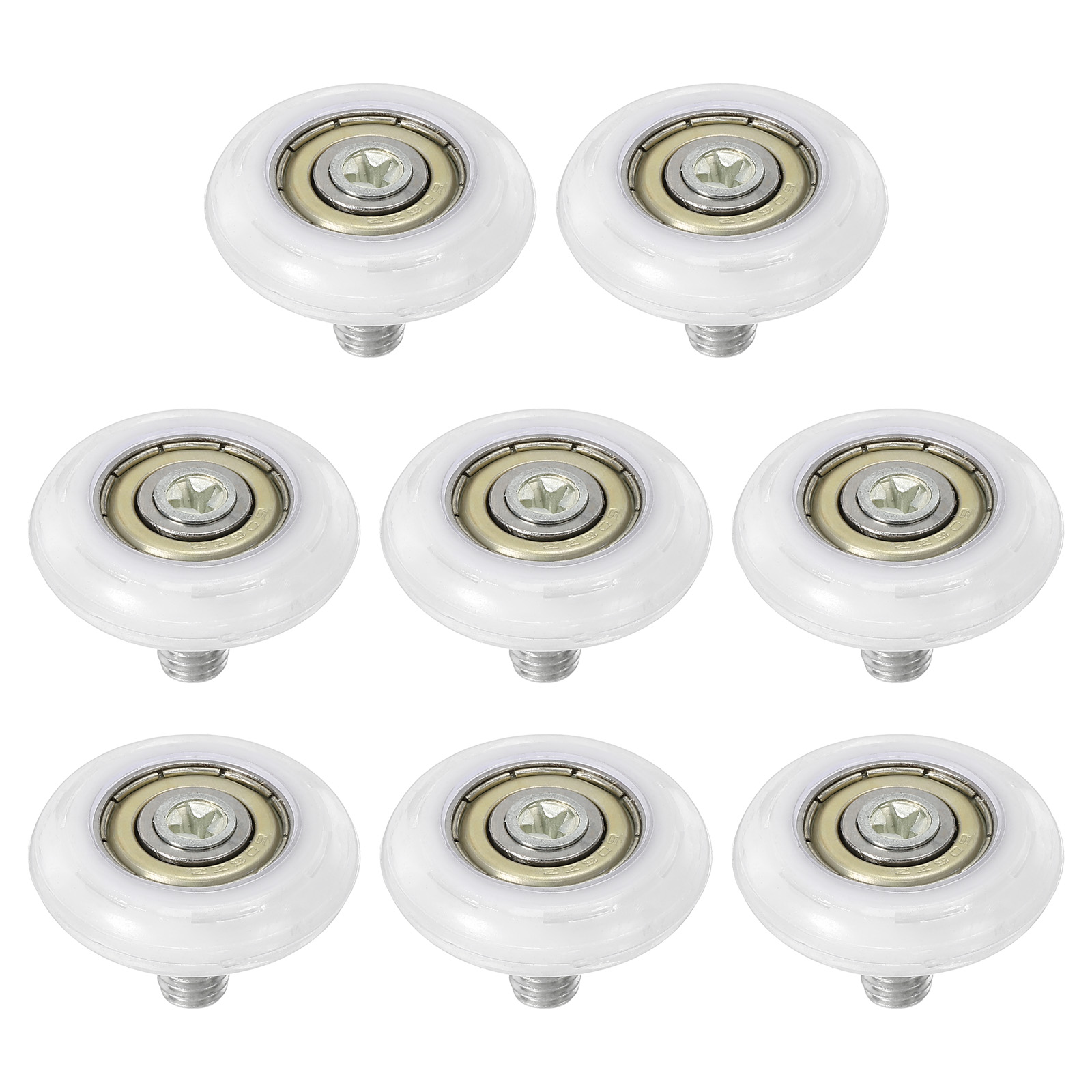 Uxcell 26mm Drawer Rollers, 8 Pack Drawer Pulley Bearing Small Pulley ...