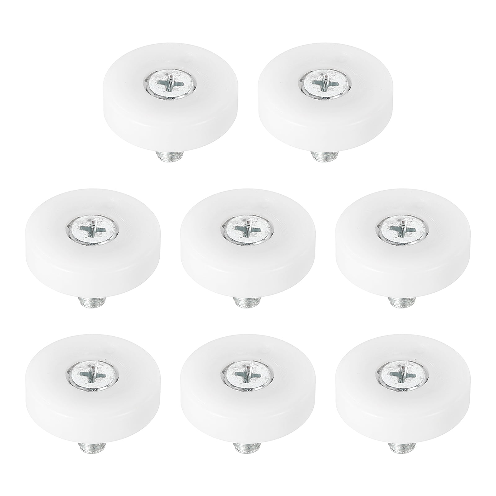 Uxcell 26mm Drawer Rollers, 8 Pack Plastic Drawer Pulley Bearing Small ...