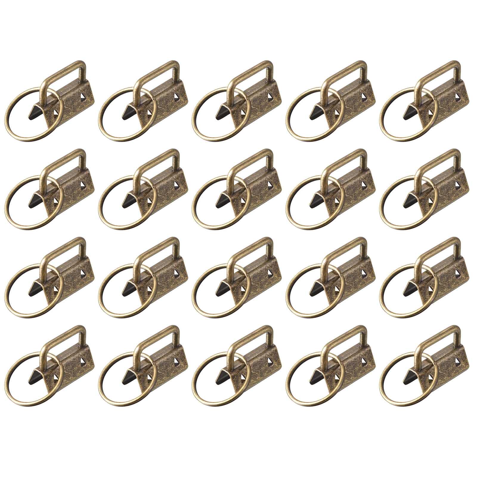 Uxcell 26mm Key Fob Hardware with Keychain Ring for Bag Webbing ...
