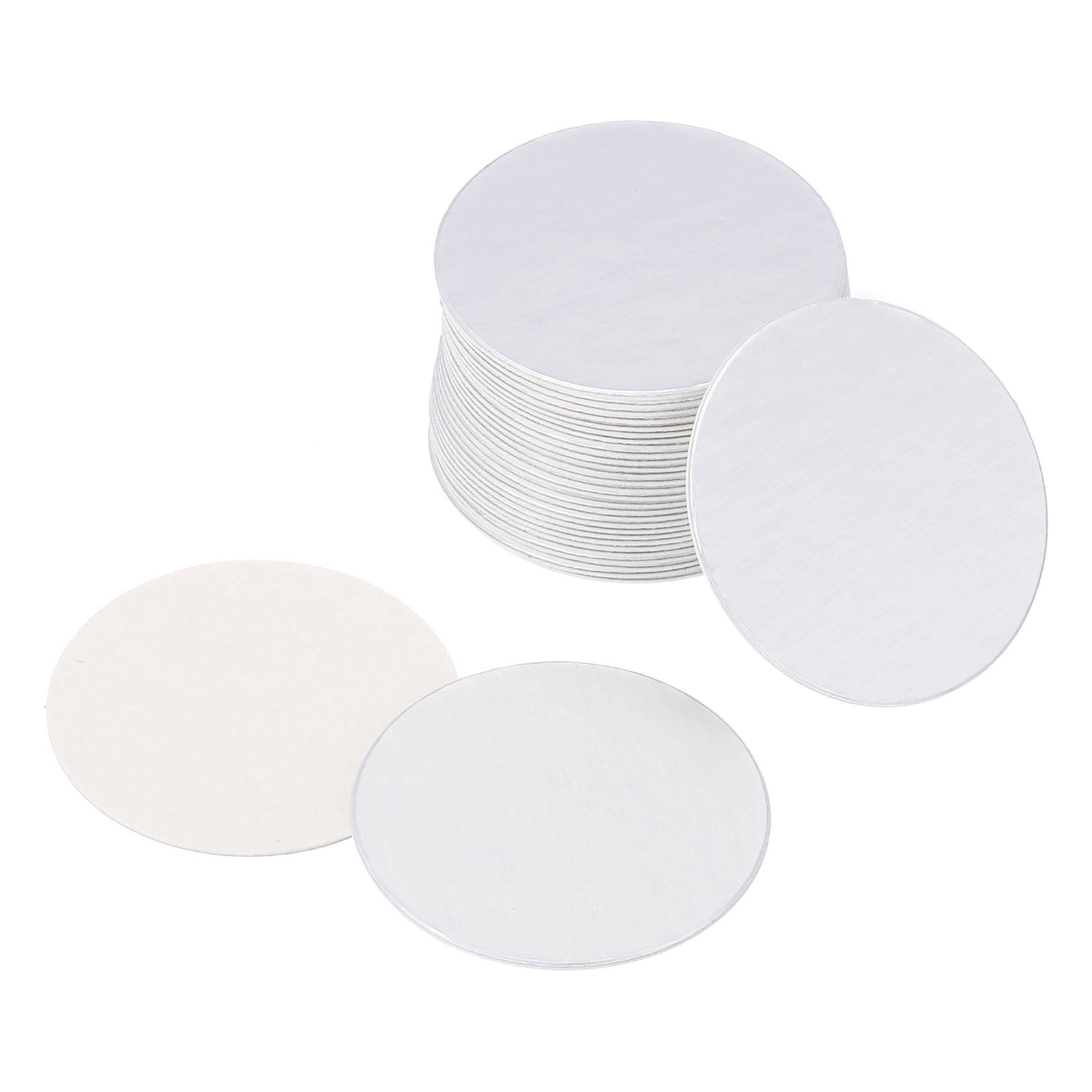 Uxcell 26mm Resistant Tamper Aluminum Foil Cap Liner Induction Heat ...