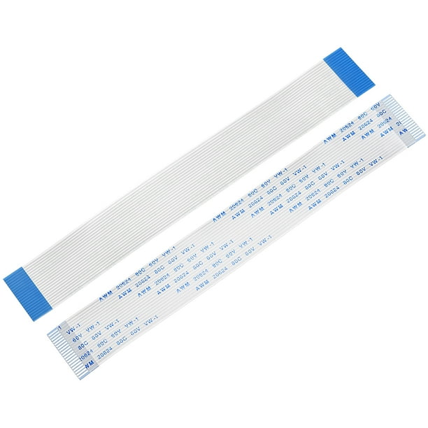 Uxcell 26pins A Type Flexible Flat Cable Ribbon White 20Pcs - Walmart ...