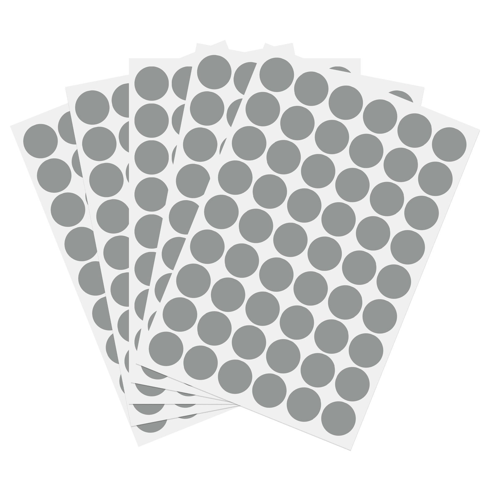 Uxcell 270 Pieces Screw Hole Stickers, 5 Sheet Self-Adhesive Waterproof ...