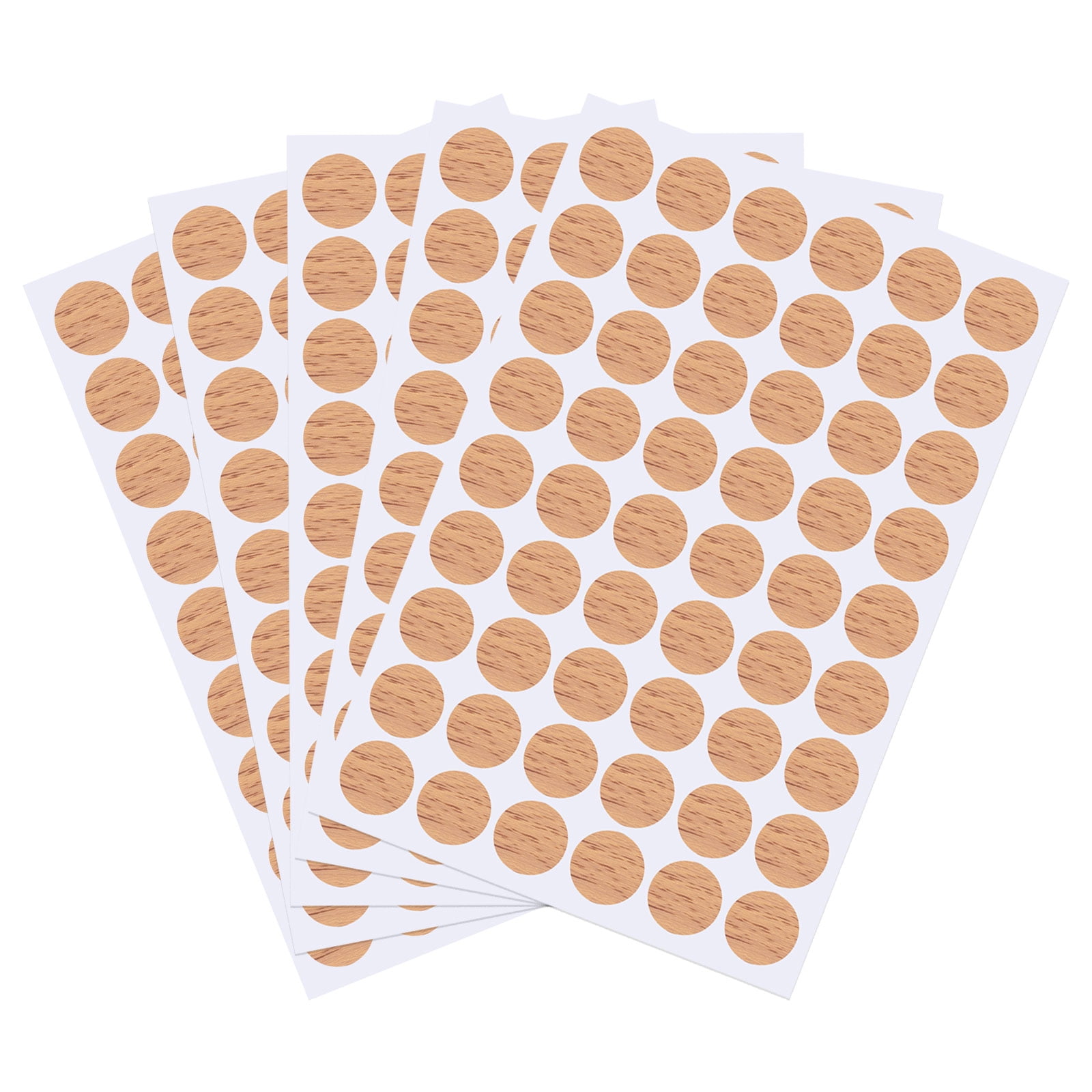 Uxcell 270 Pieces Screw Hole Stickers, 5 Sheet Self-Adhesive Waterproof ...