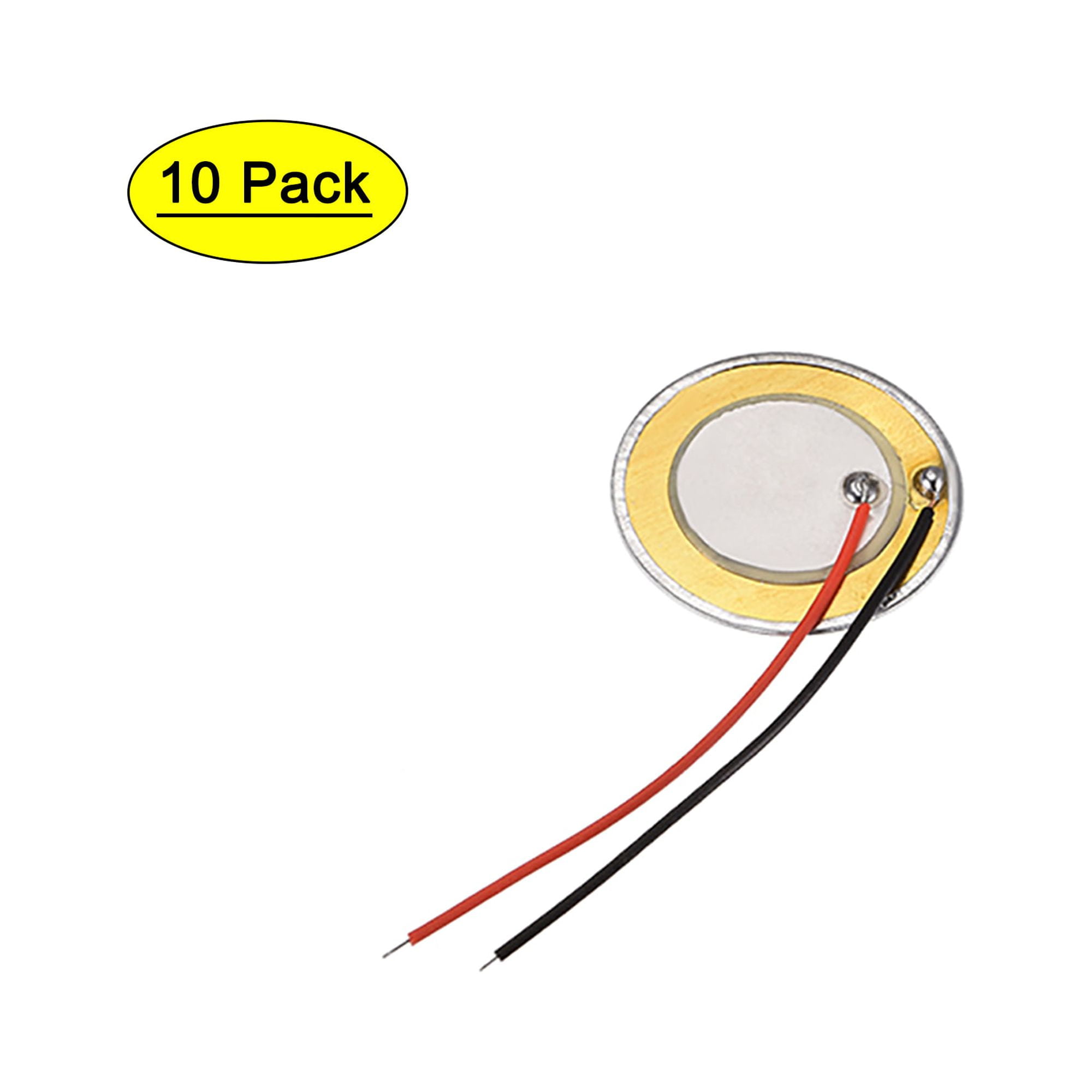 Uxcell 27mm Acoustic Pickup Transducer Microphone Trigger Buzzers Discs ...