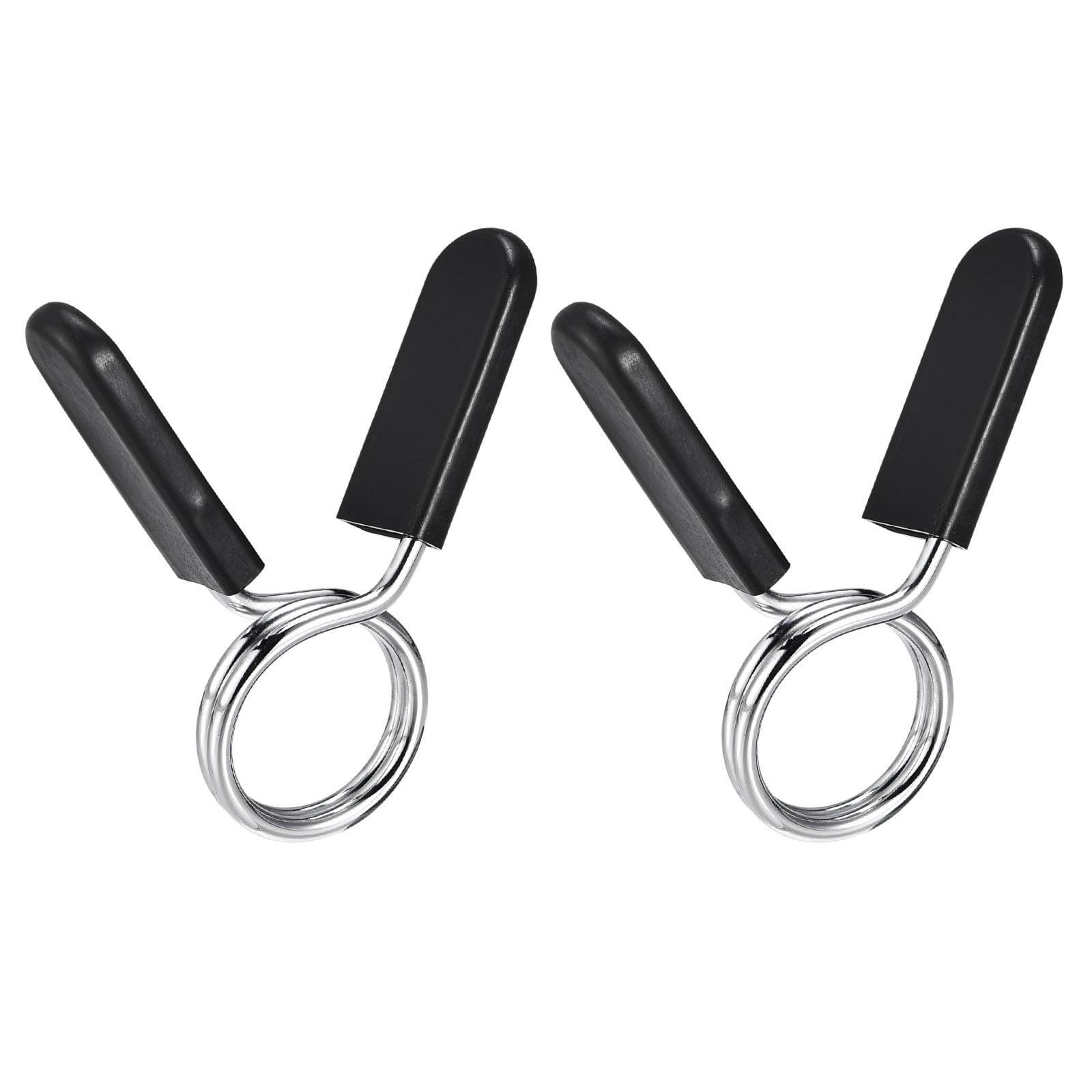 Uxcell 27mm Gym Weight Bar Barbell Dumbbell Lock Clamp Tool Spring Clip ...