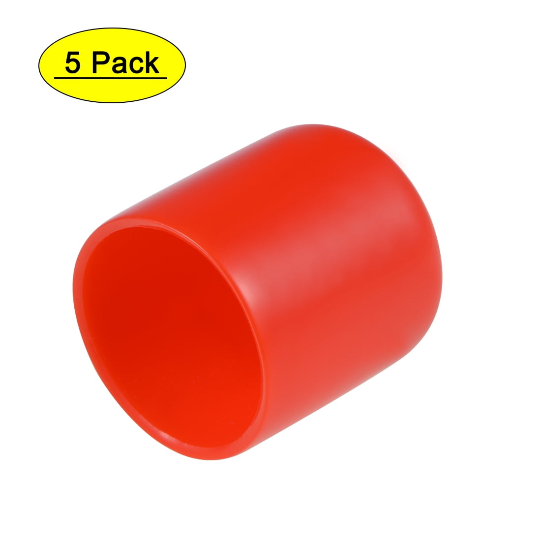 Uxcell Rubber End Caps Plastic Vinyl Round Bolt Cap Cover Thread ...