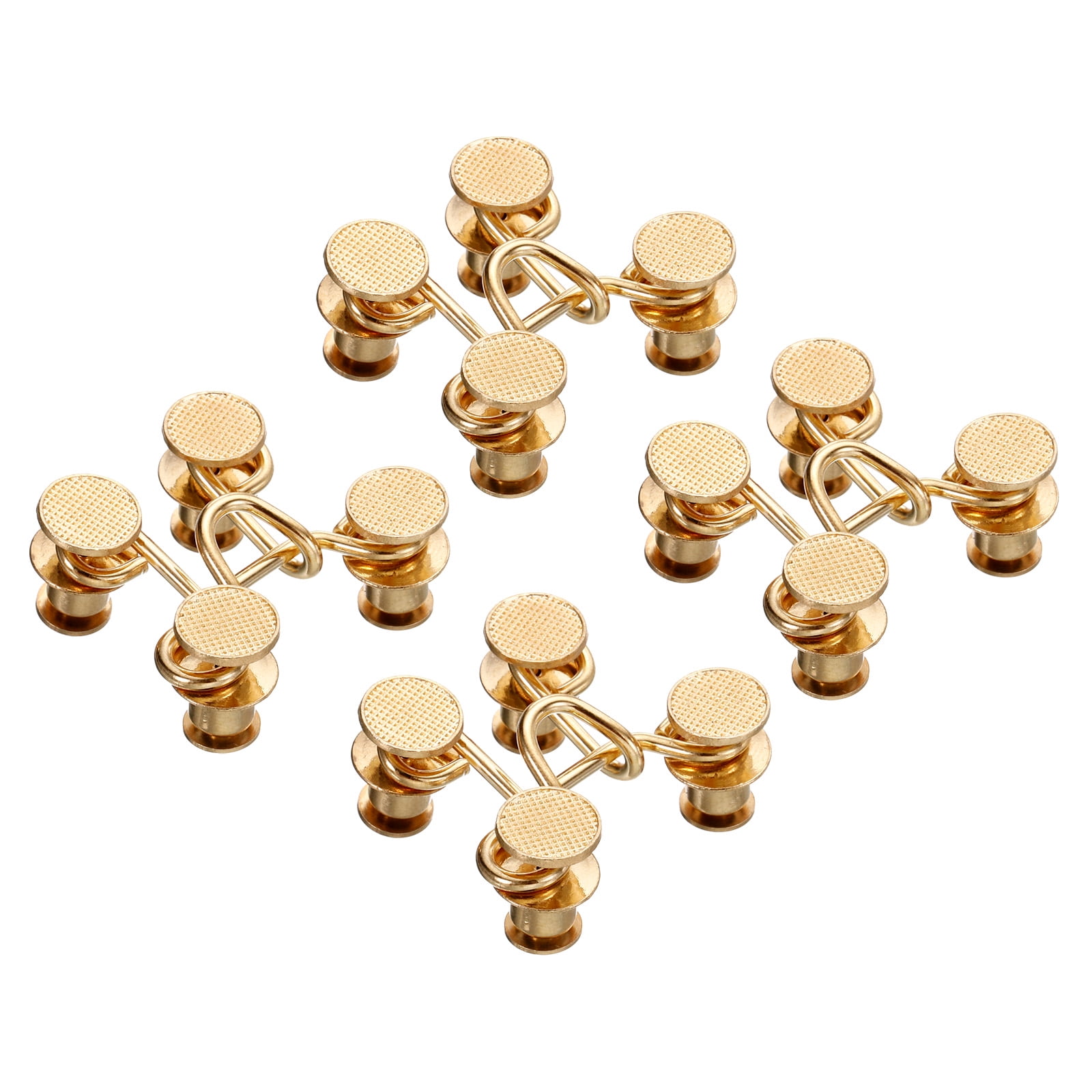 Uxcell 27mm Waist Extender Buckle Button Pins for Jeans Pants Waistband ...