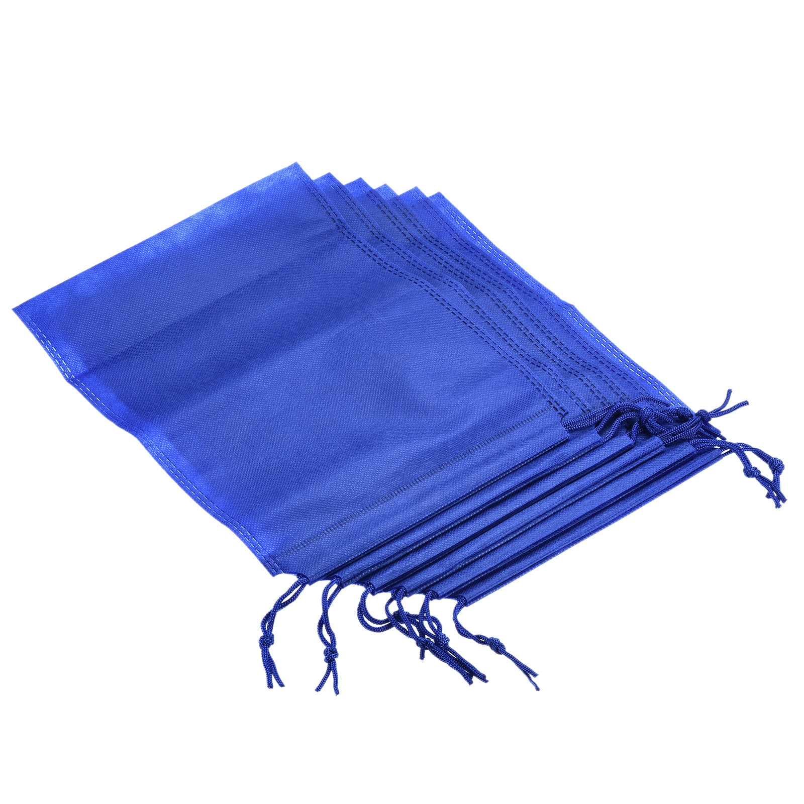 Uxcell 27x20cm Non-woven Fabric Drawstring Pouch Soft Storage Gift Bag ...