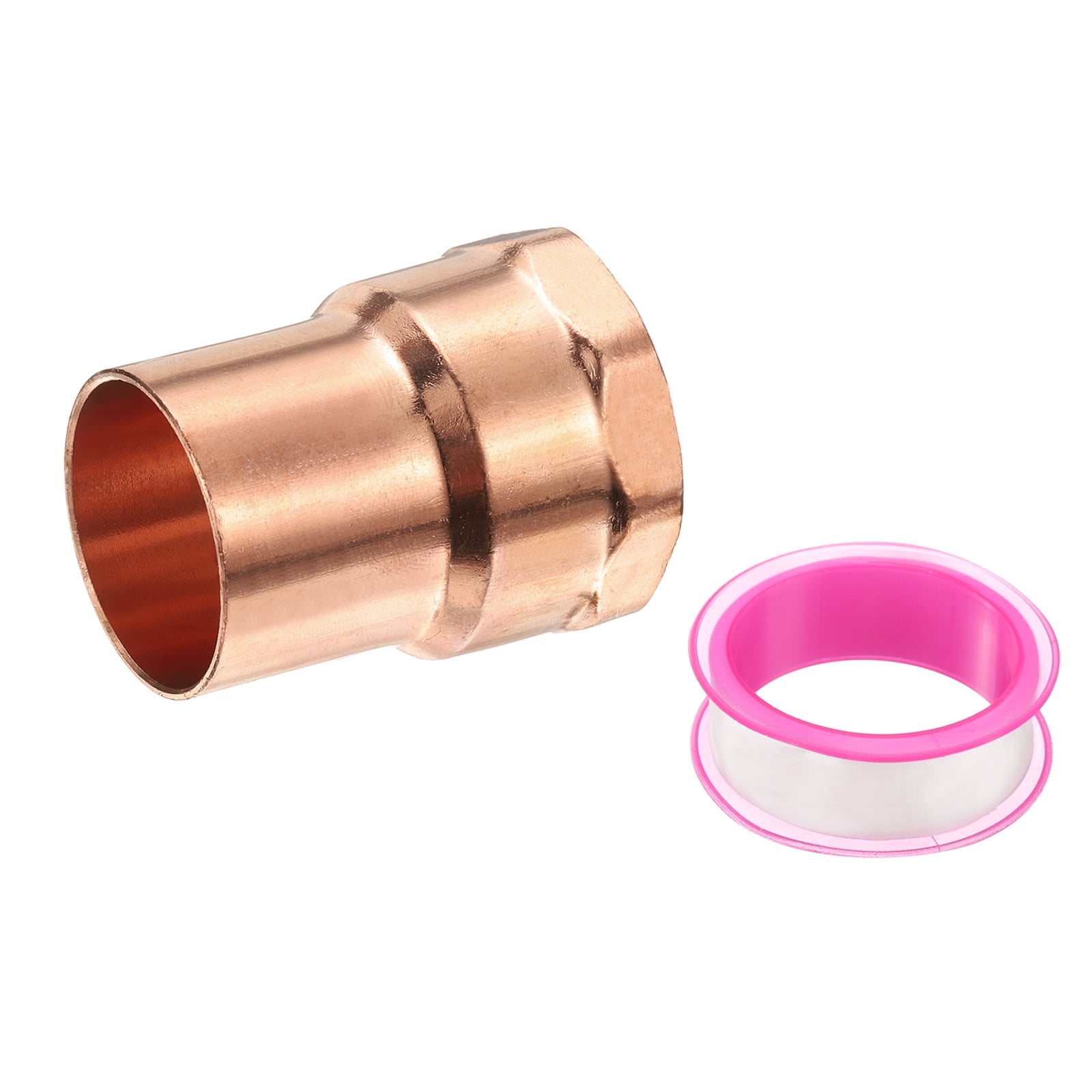 Uxcell 28.6mm ID x 1-1/8" x 1"NPT Female Adapter Fitting, with C x M ...