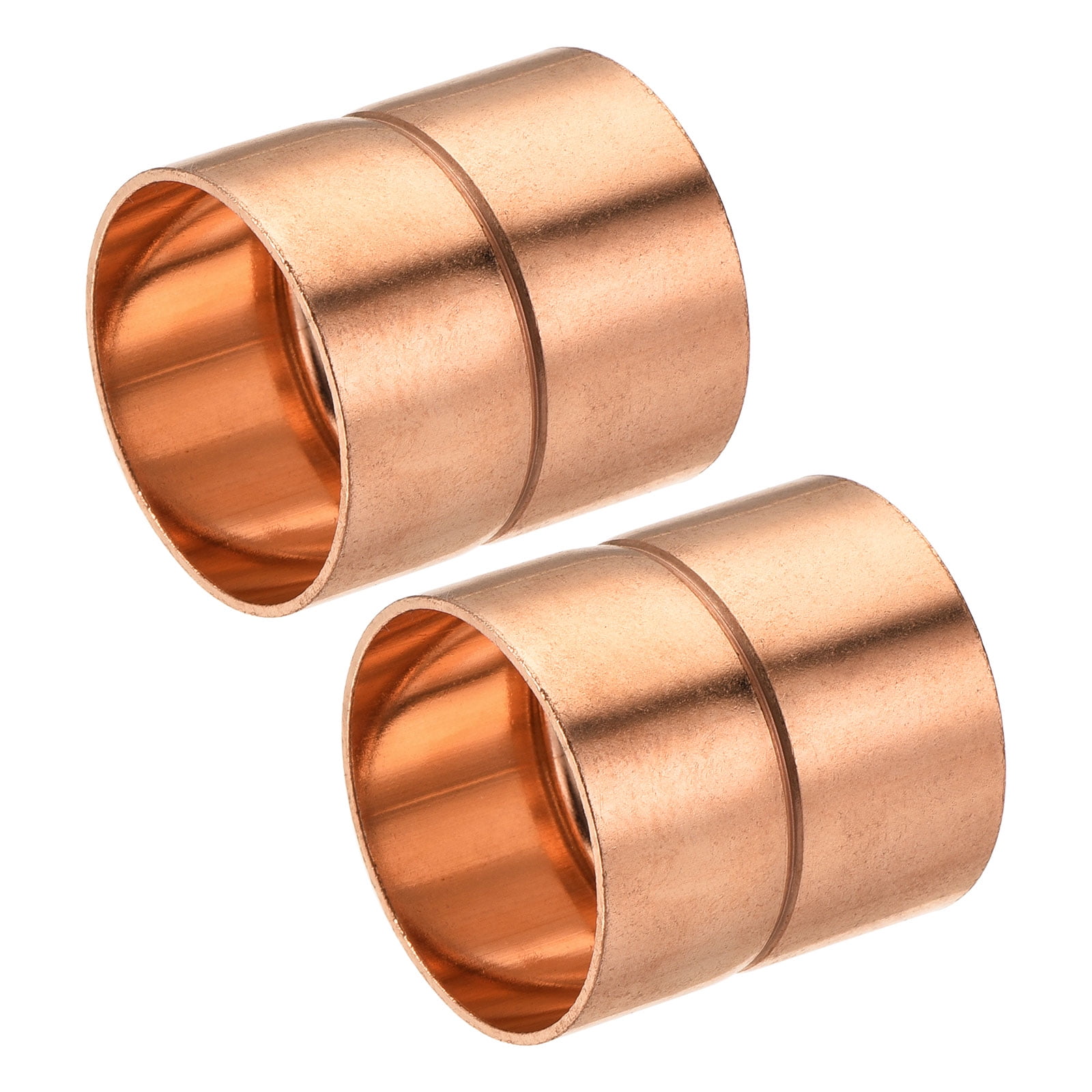 Uxcell 28.6mm Straight Copper Pipe Coupling Connecting Adapter Joint ...