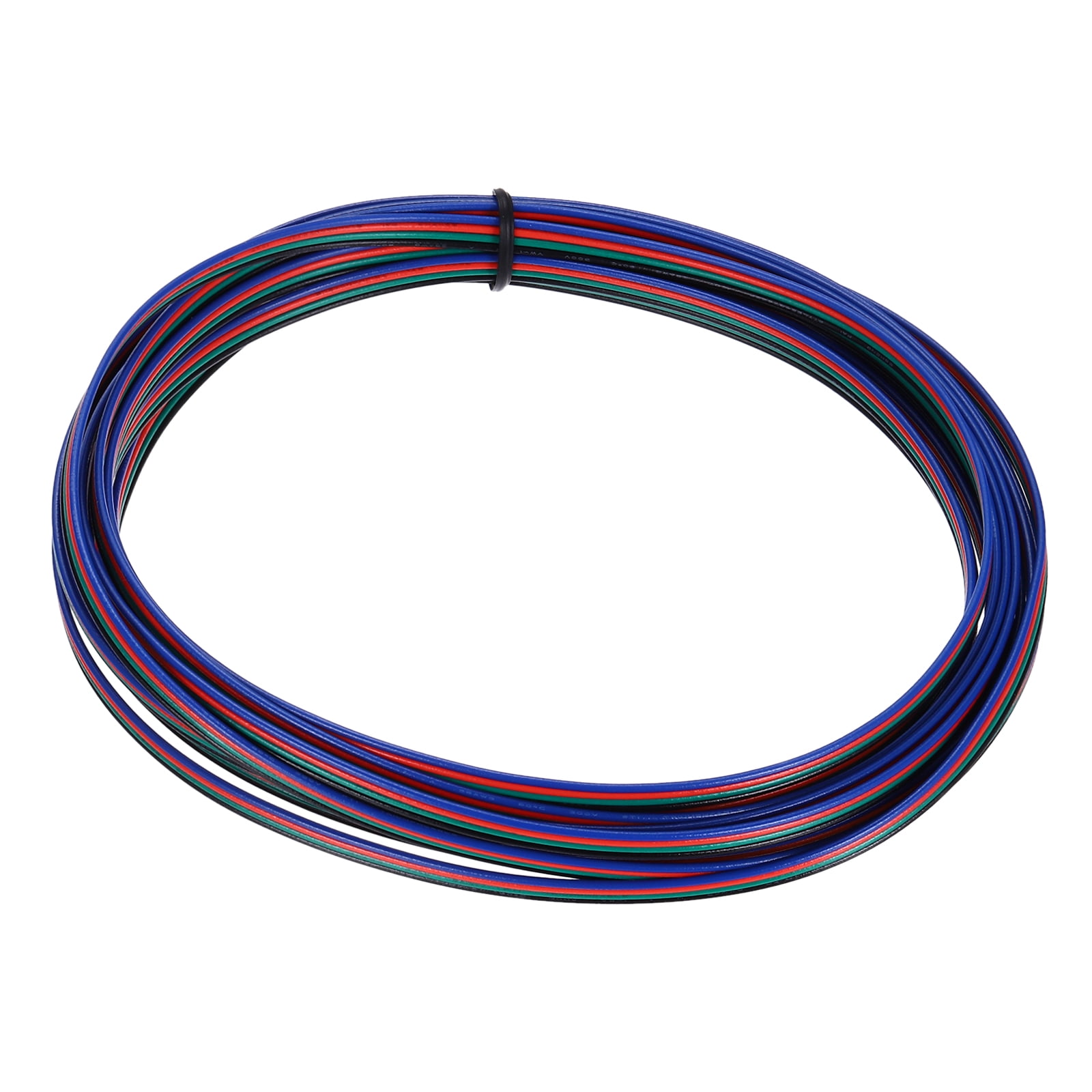 Uxcell 28 Gauge 4 Conductor Electrical Wire Tinned Copper Cable 15FT ...