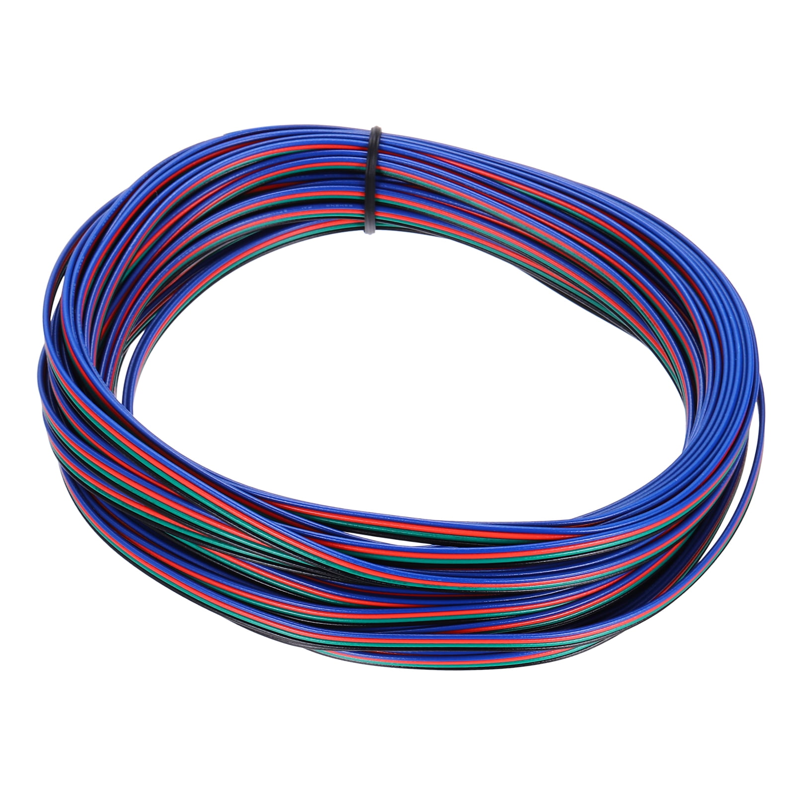 Uxcell 28 Gauge 4 Conductor Electrical Wire Tinned Copper Cable 39FT ...