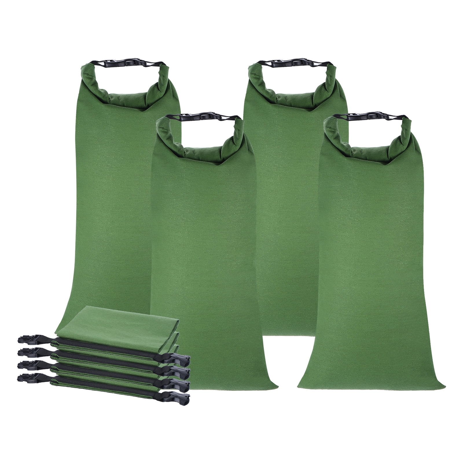 Uxcell 28"x11" Flood Water Barrier Sand Bags Canvas Sandbags with ...