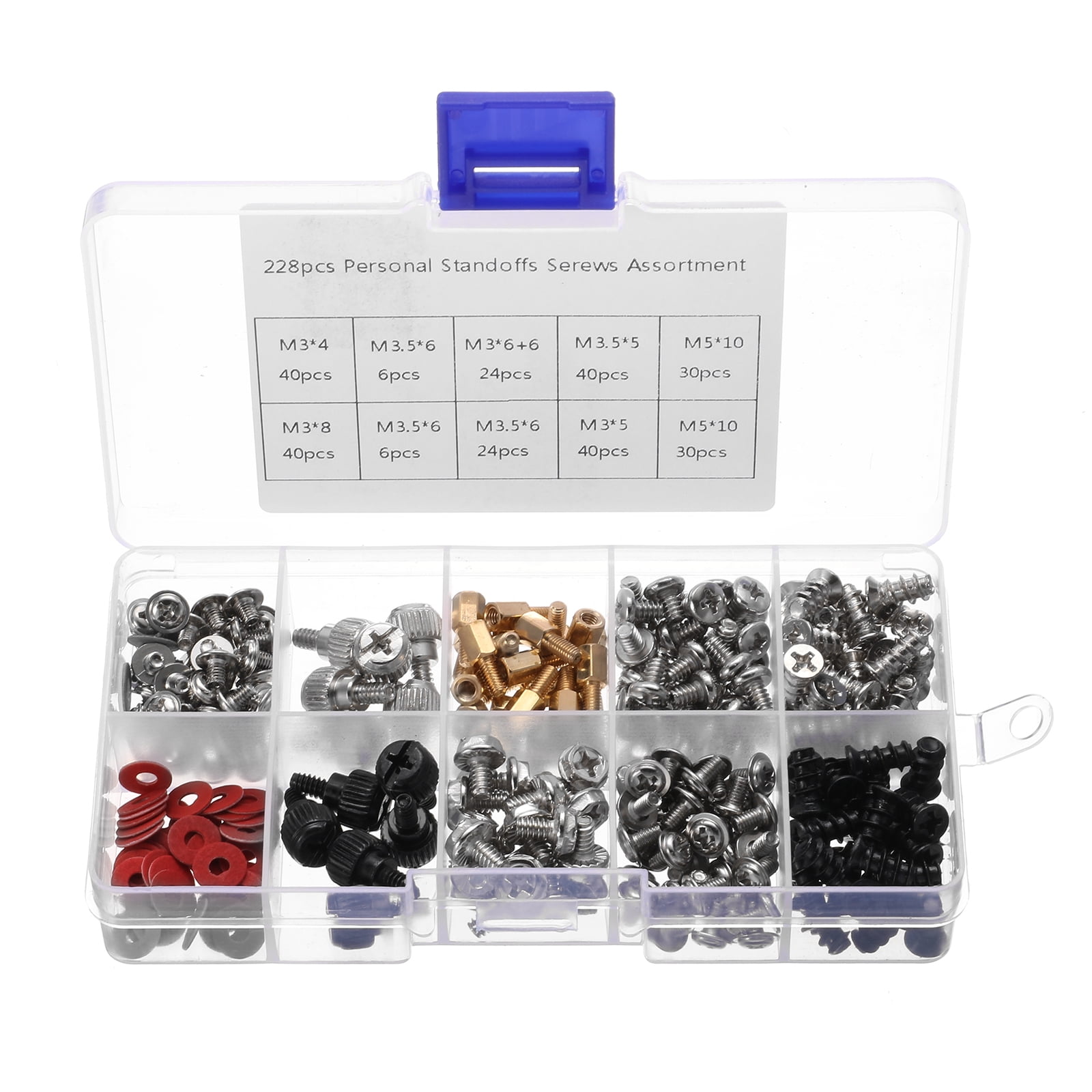 Uxcell 280 Pack Pc Computer Screws Standoffs Set Kit For Hard Drive