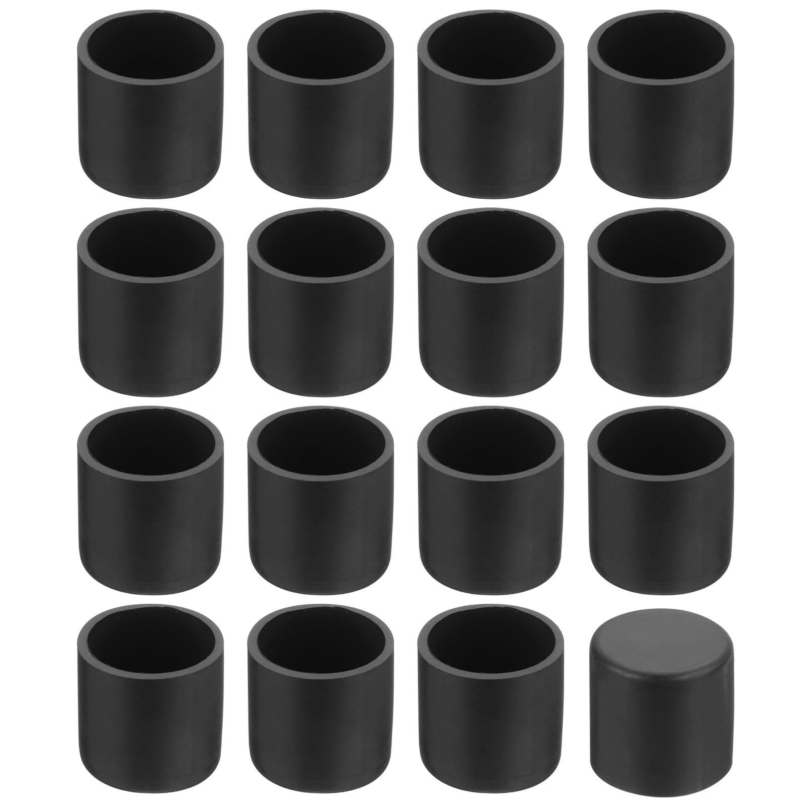 Uxcell 28Pack Chair Leg Caps, 19mm (3/4 Inch) Non-Marking PVC Chair Leg ...