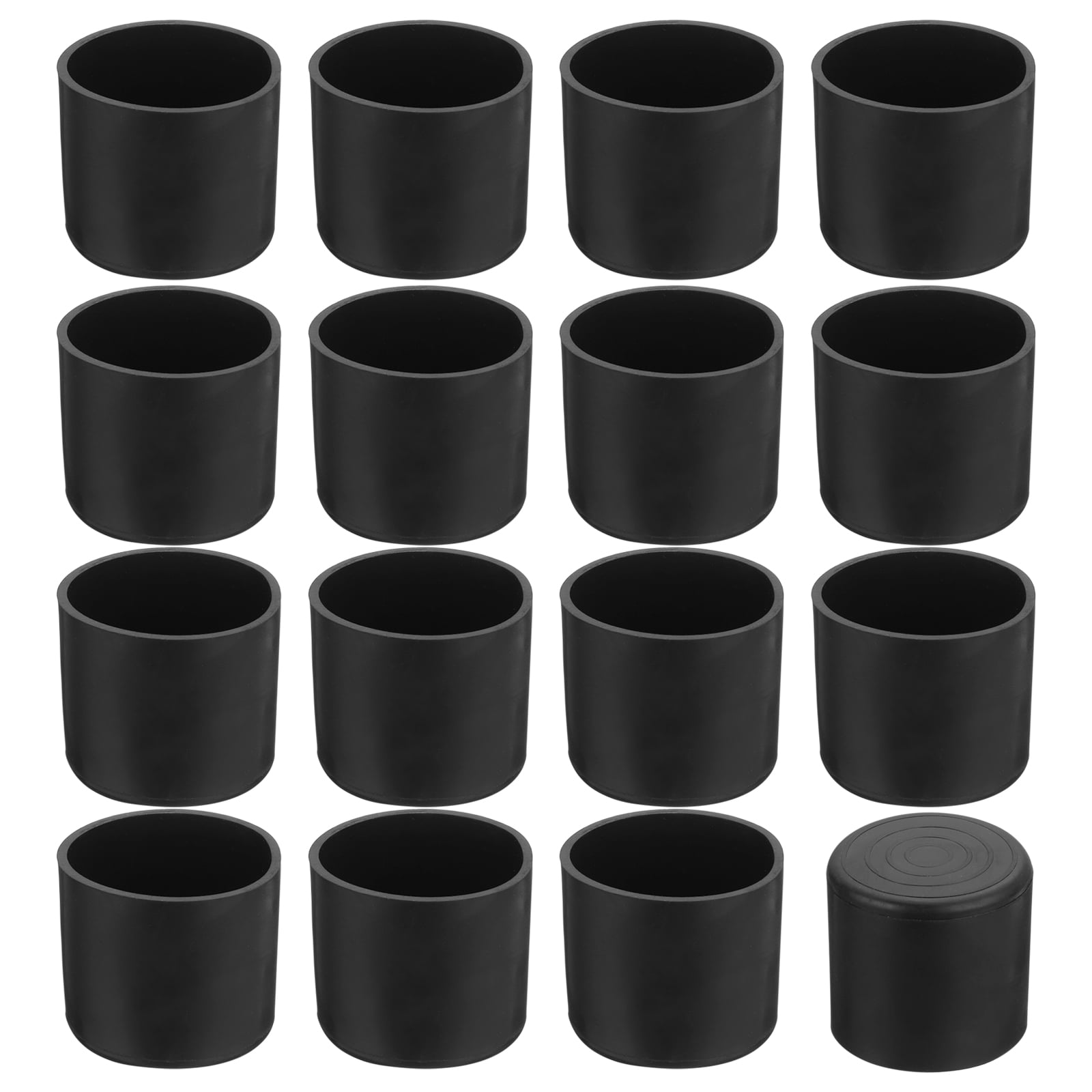 Uxcell 28Pcs Chair Leg Caps, 38mm (1-1/2 Inch) Non-Marking PVC Chair ...