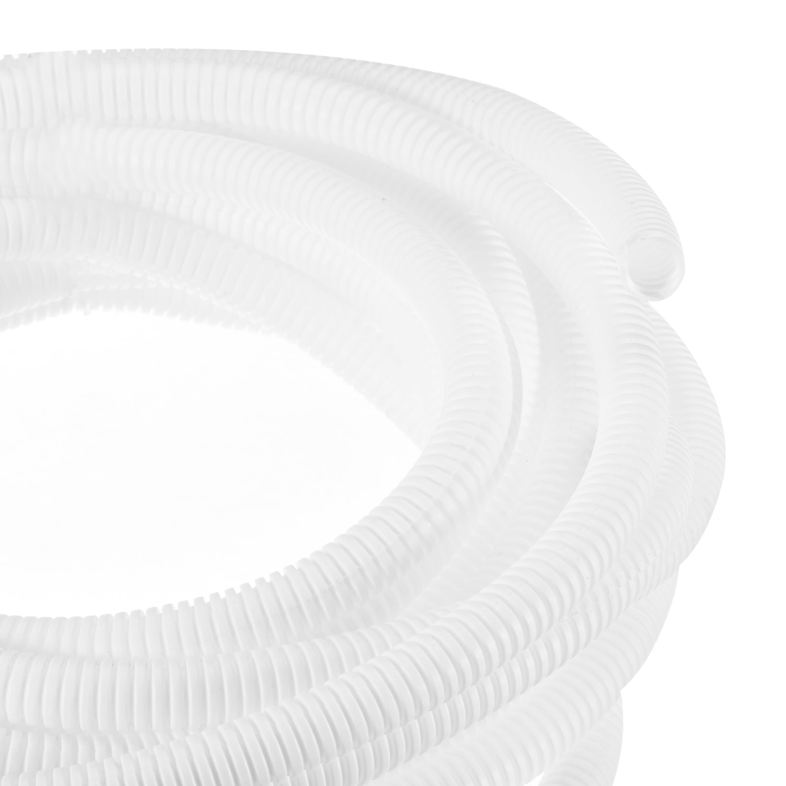 Uxcell 28ft 1/2 Inch White Wire Loom Split Tubing Cord Protectors ...