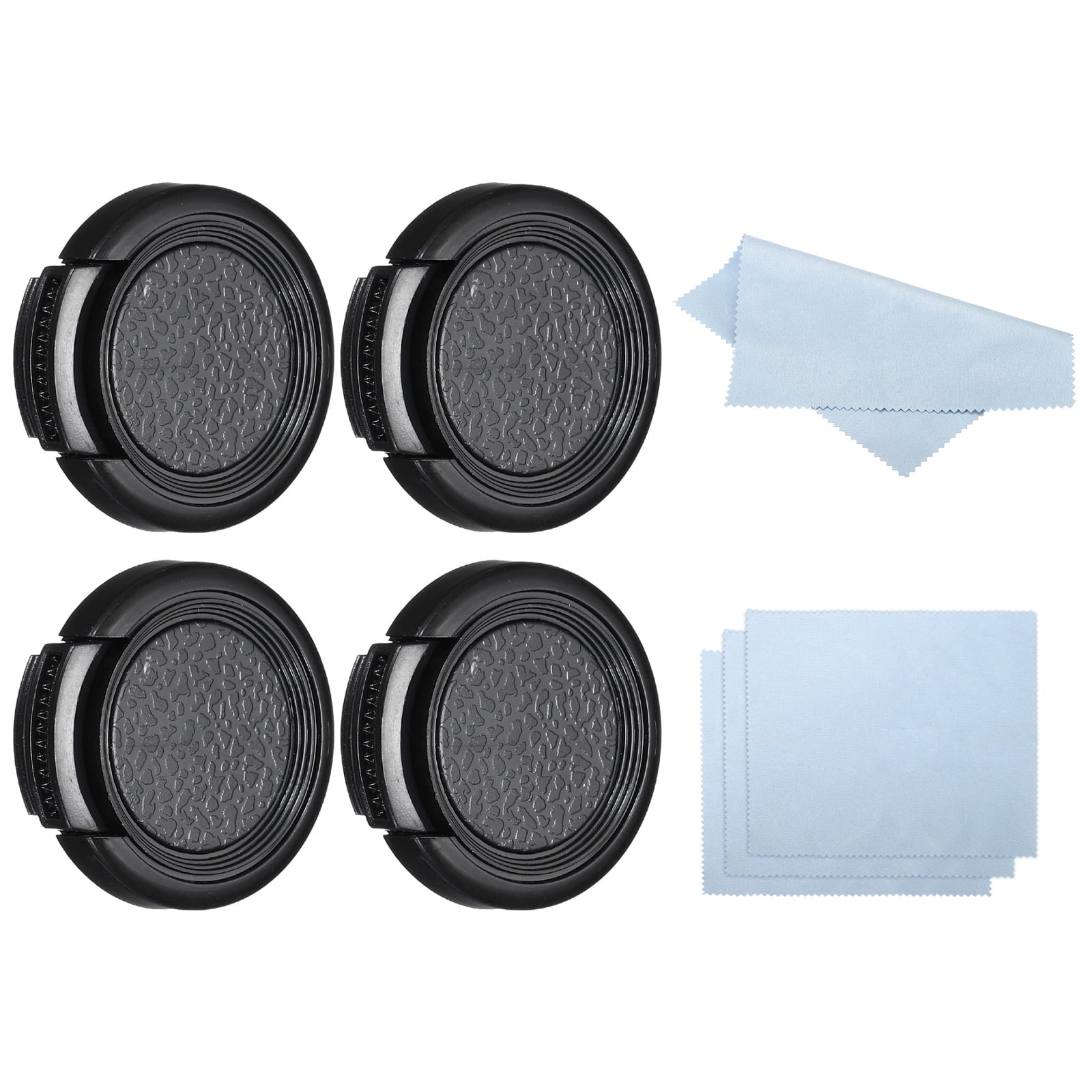 Uxcell 28mm Lens Cap, 4 Pack Sides Pinch Snap Camera Lens Cover for ...