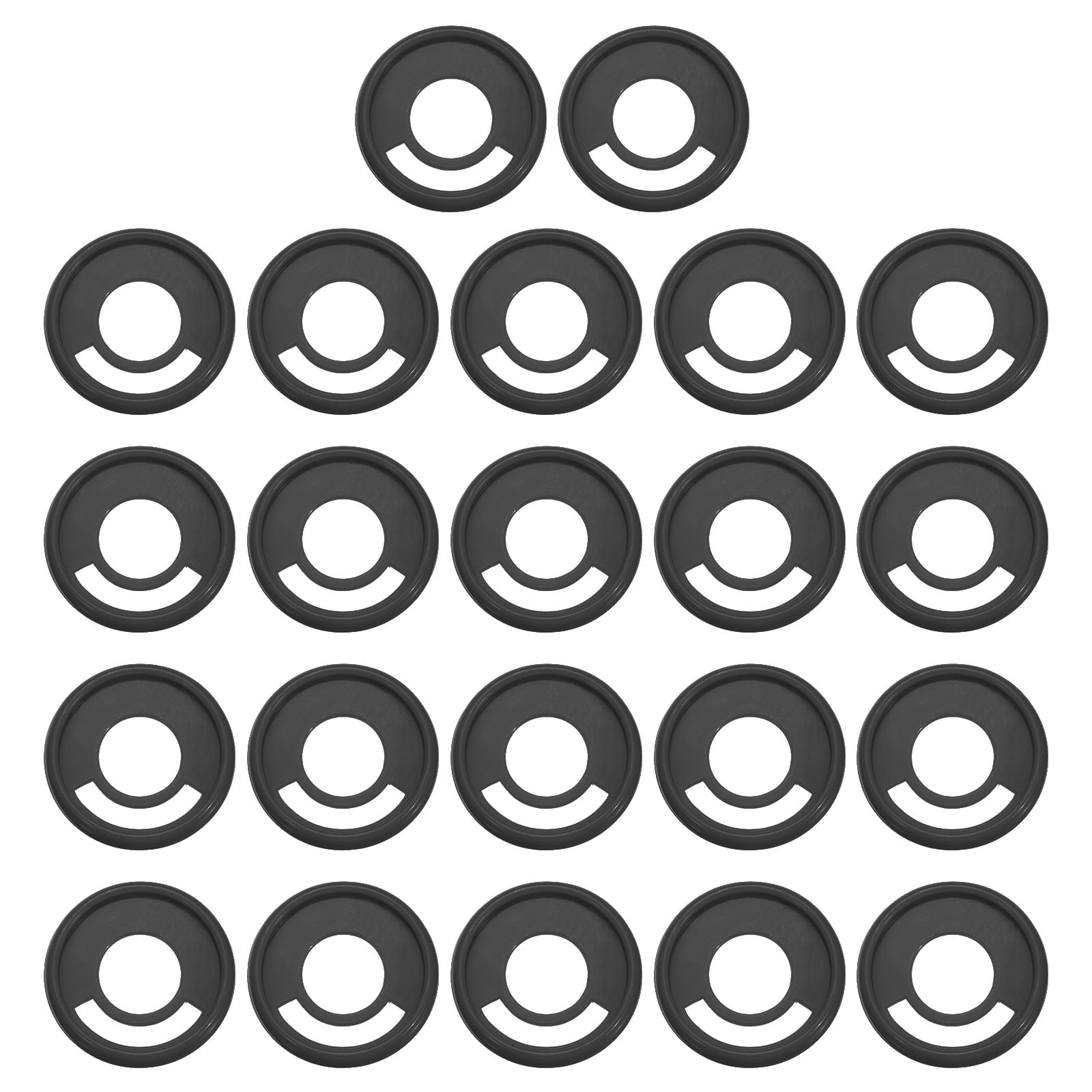 Uxcell 28mm Plastic Book Binding Discs Discbound Expansion Discs Binder ...