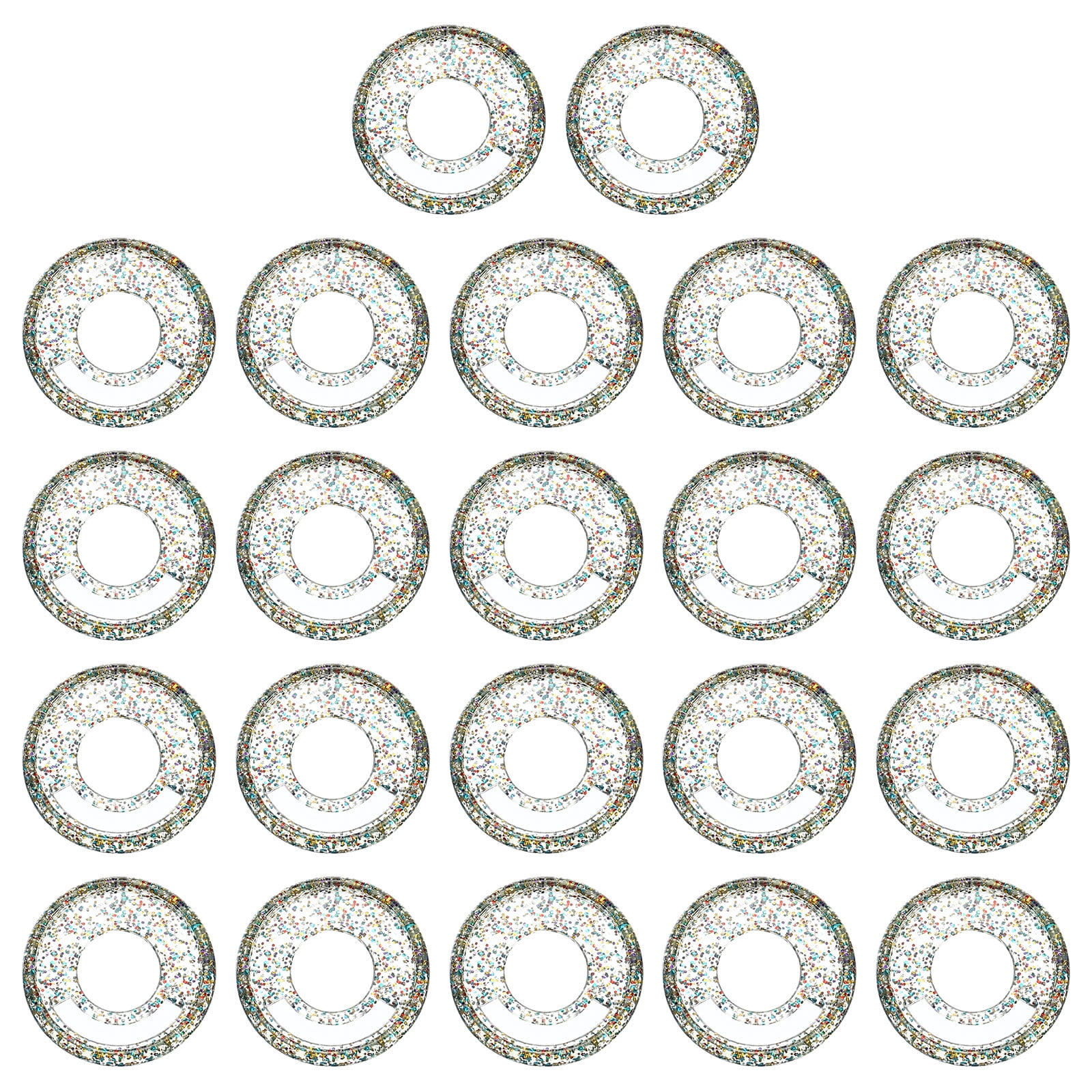 Uxcell 28mm Plastic Book Binding Discs Discbound Expansion Discs Binder ...