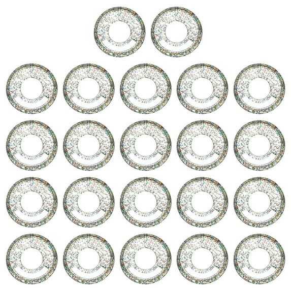 Uxcell 28mm Plastic Book Binding Discs Discbound Expansion Discs Binder ...