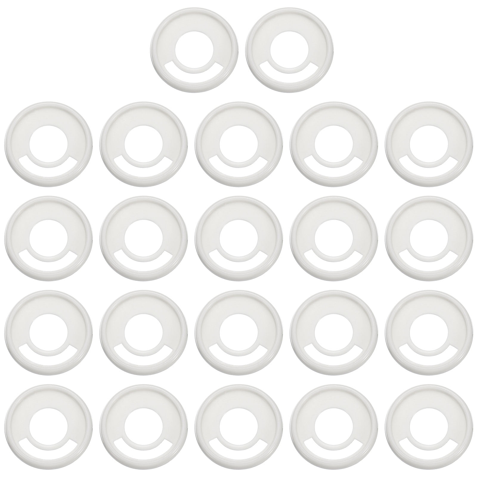 Uxcell 28mm Plastic Book Binding Discs Discbound Expansion Discs Binder ...