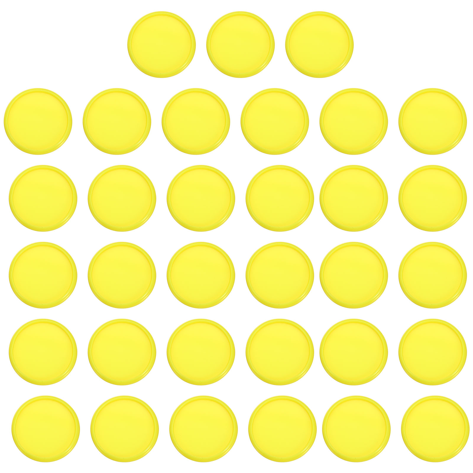 Uxcell 28mm Plastic Book Binding Discs Discbound Expansion Discs Round ...